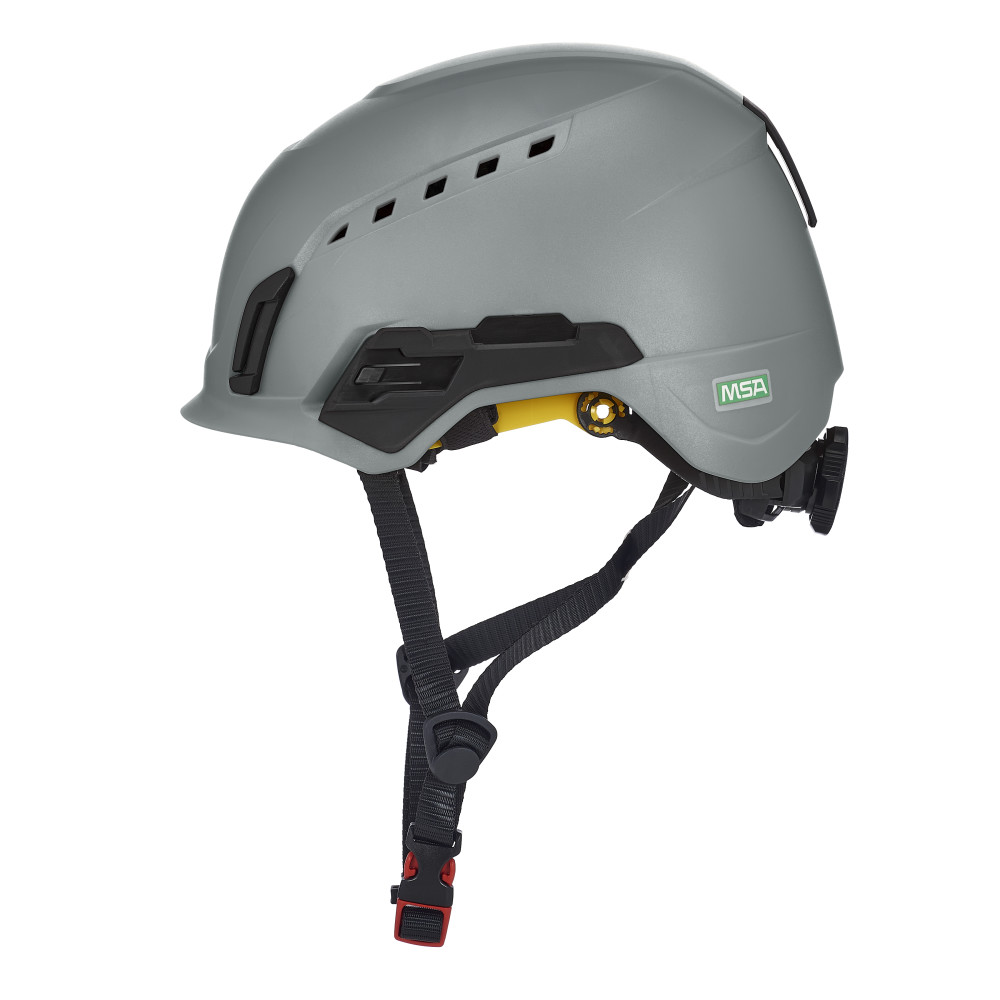 MSA 10242817 V-Gard H2 Vented Safety Helmet with Mips - Ratchet ...