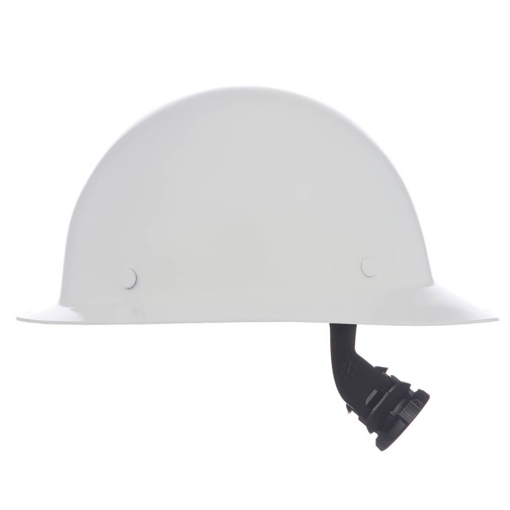 MSA 475408 Skullgard Full Brim Hard Hat - Fas-Trac III Suspension ...