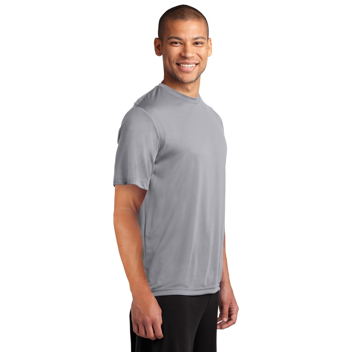 Port & Company PC380 Performance Tee - Silver | Full Source