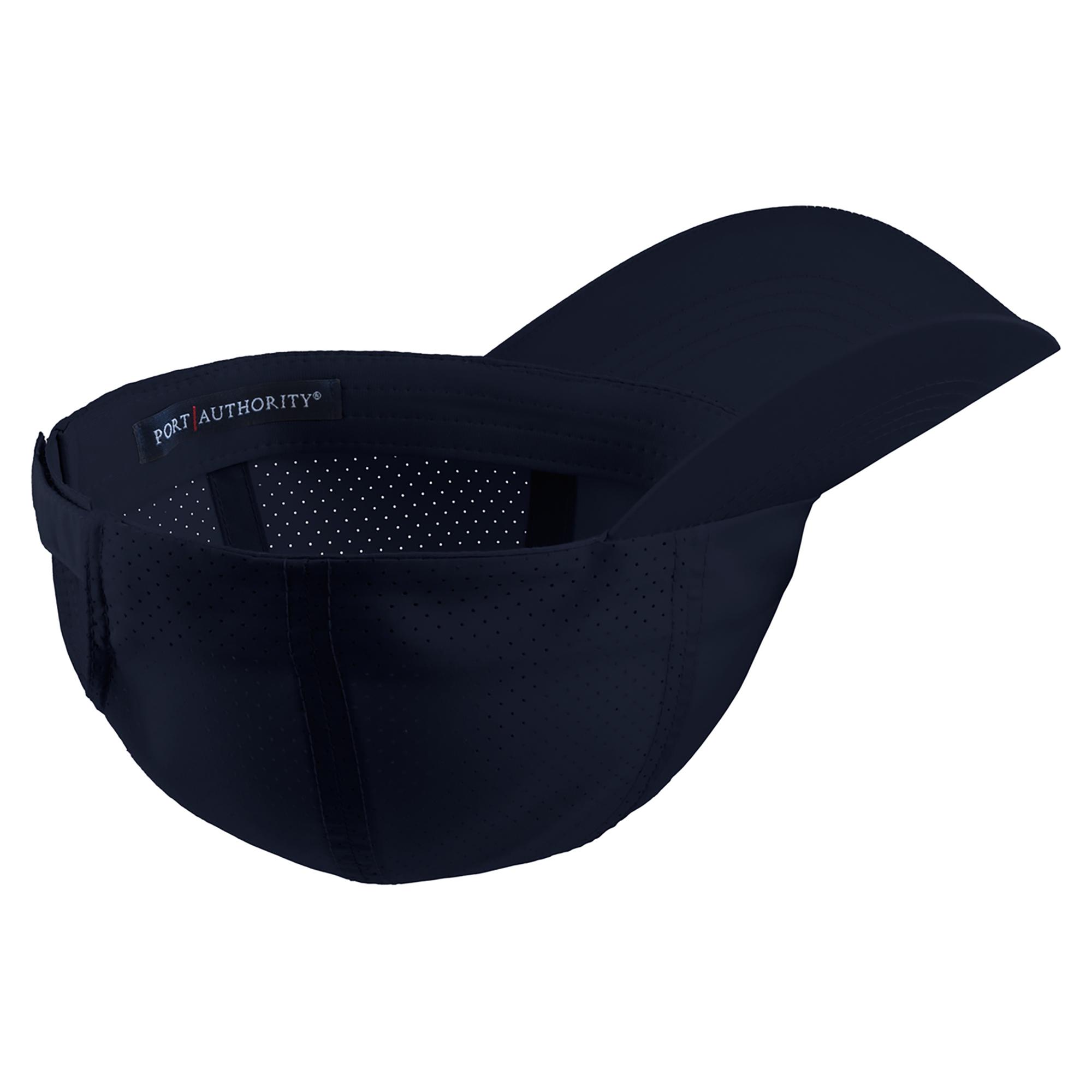 Port Authority C821 Perforated Cap - Navy | Full Source