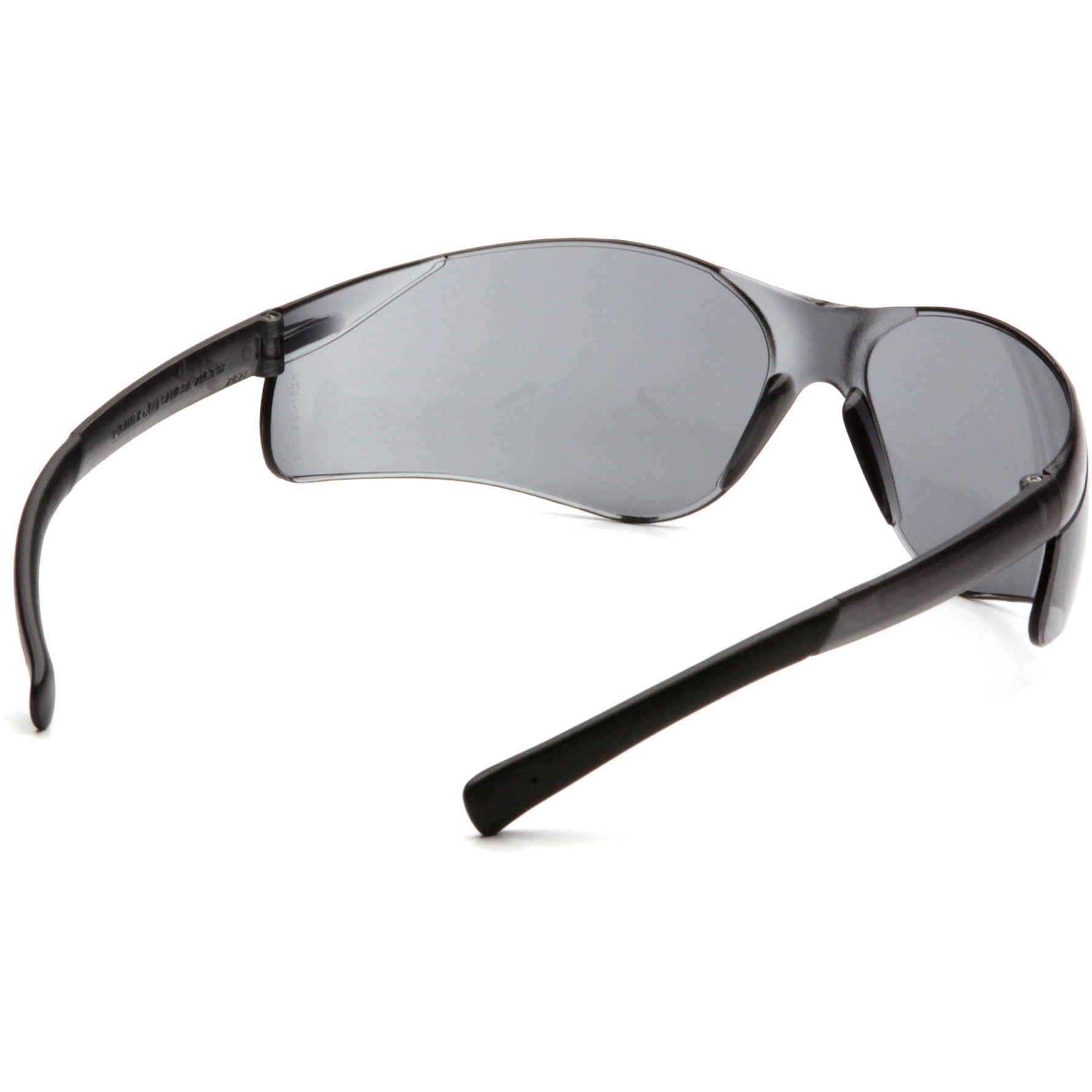 Pyramex S2520S Ztek Safety Glasses - Rubber Temple Tips - Gray Lens ...