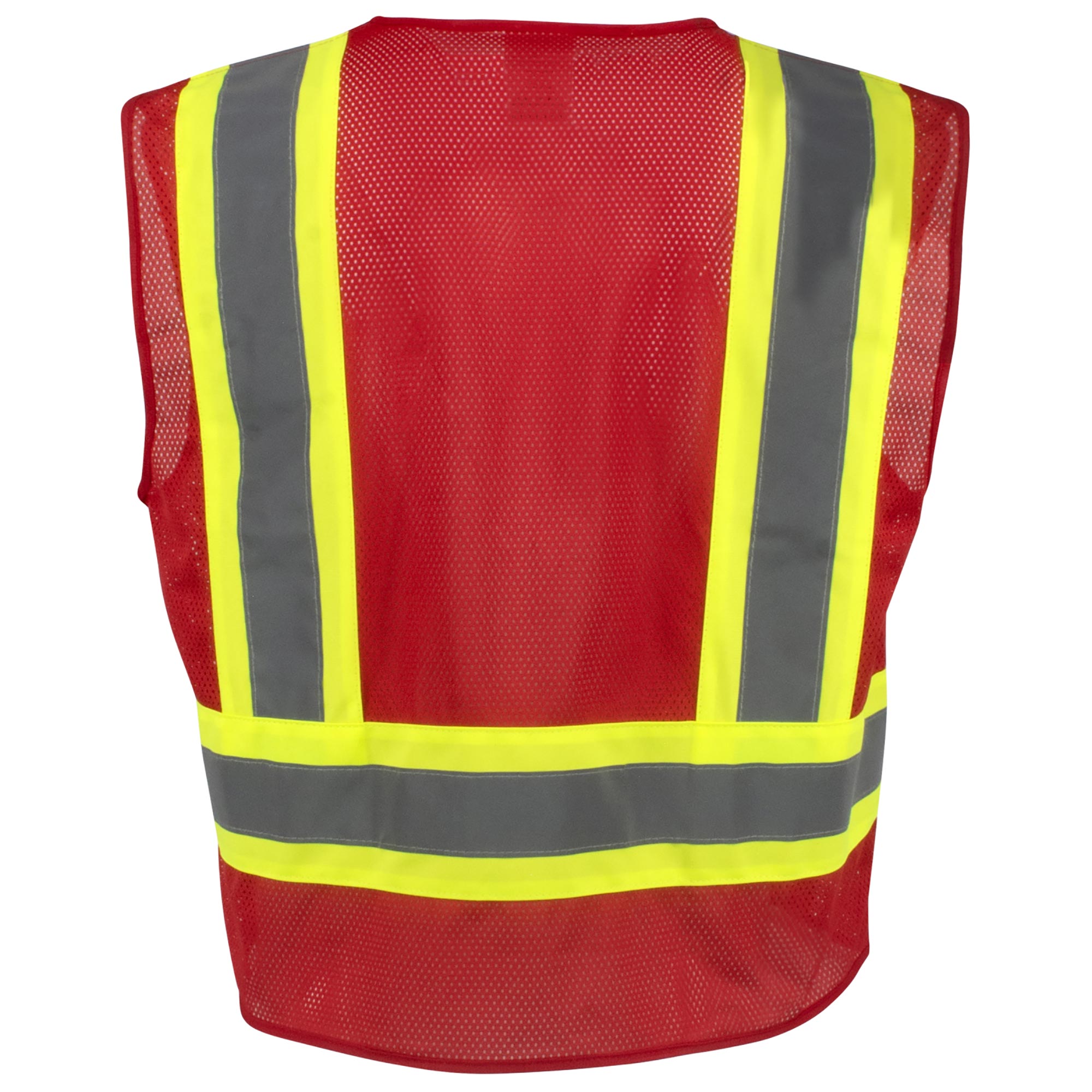 Radians SV22-1 Economy Type O Class 1 Safety Vest - Red | Full Source