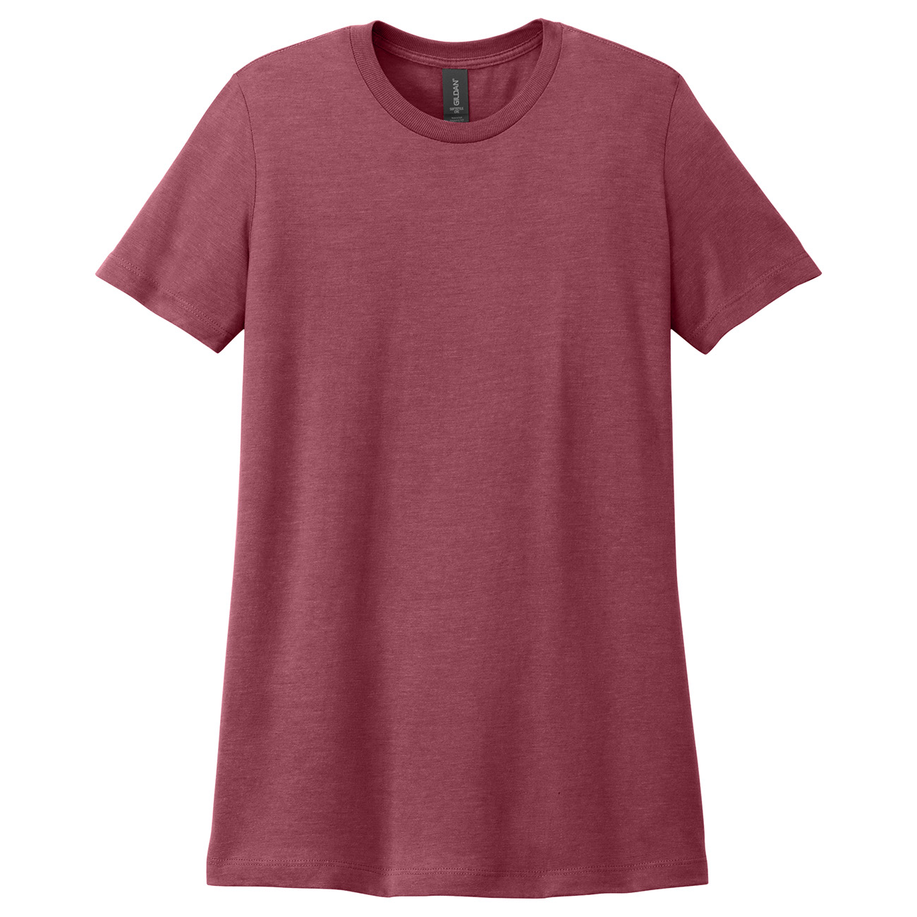Gildan 67000L Softstyle Women's CVC T-Shirt - Maroon Mist | Full Source