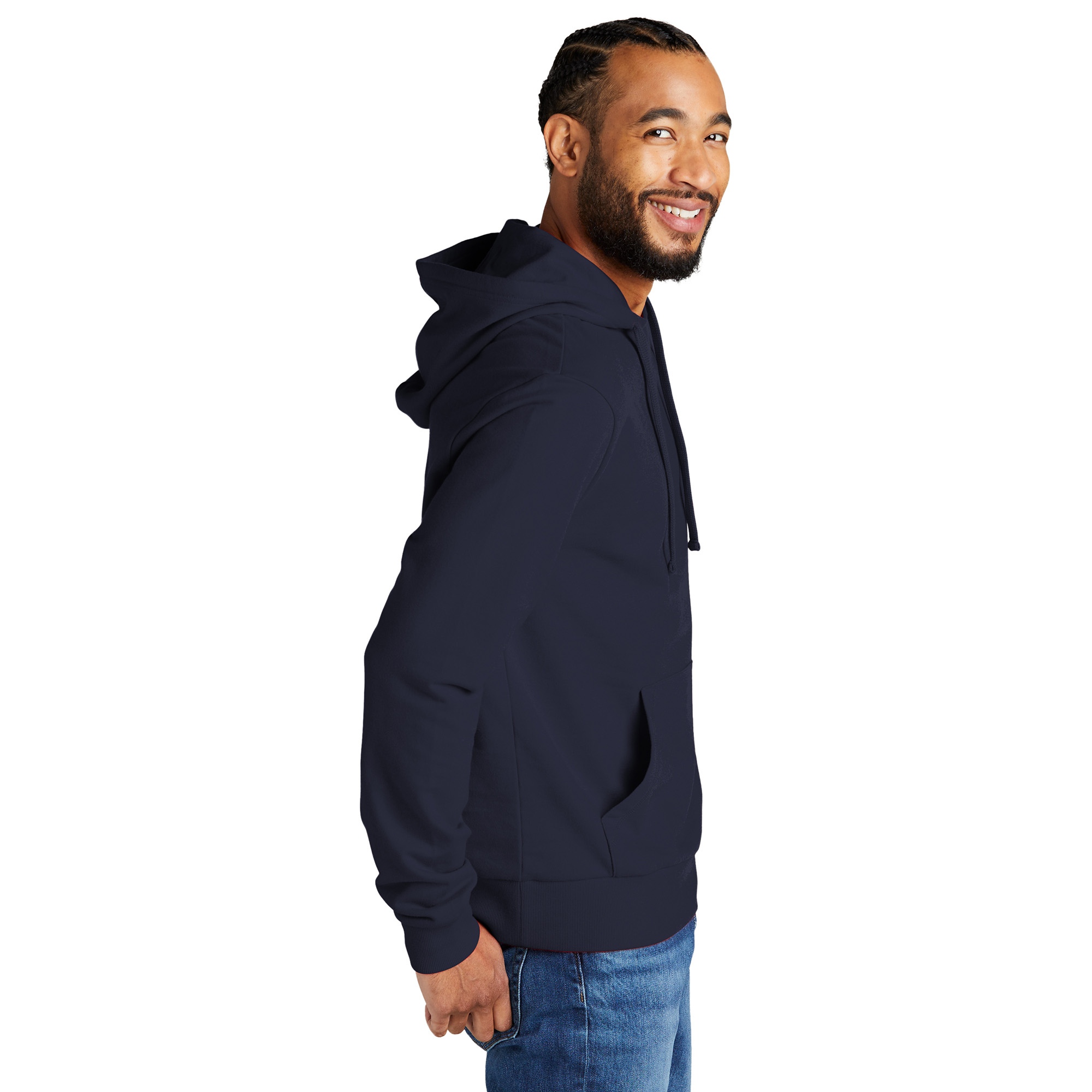 Allmade AL4000 Unisex Organic French Terry Pullover Hoodie - Night Sky ...