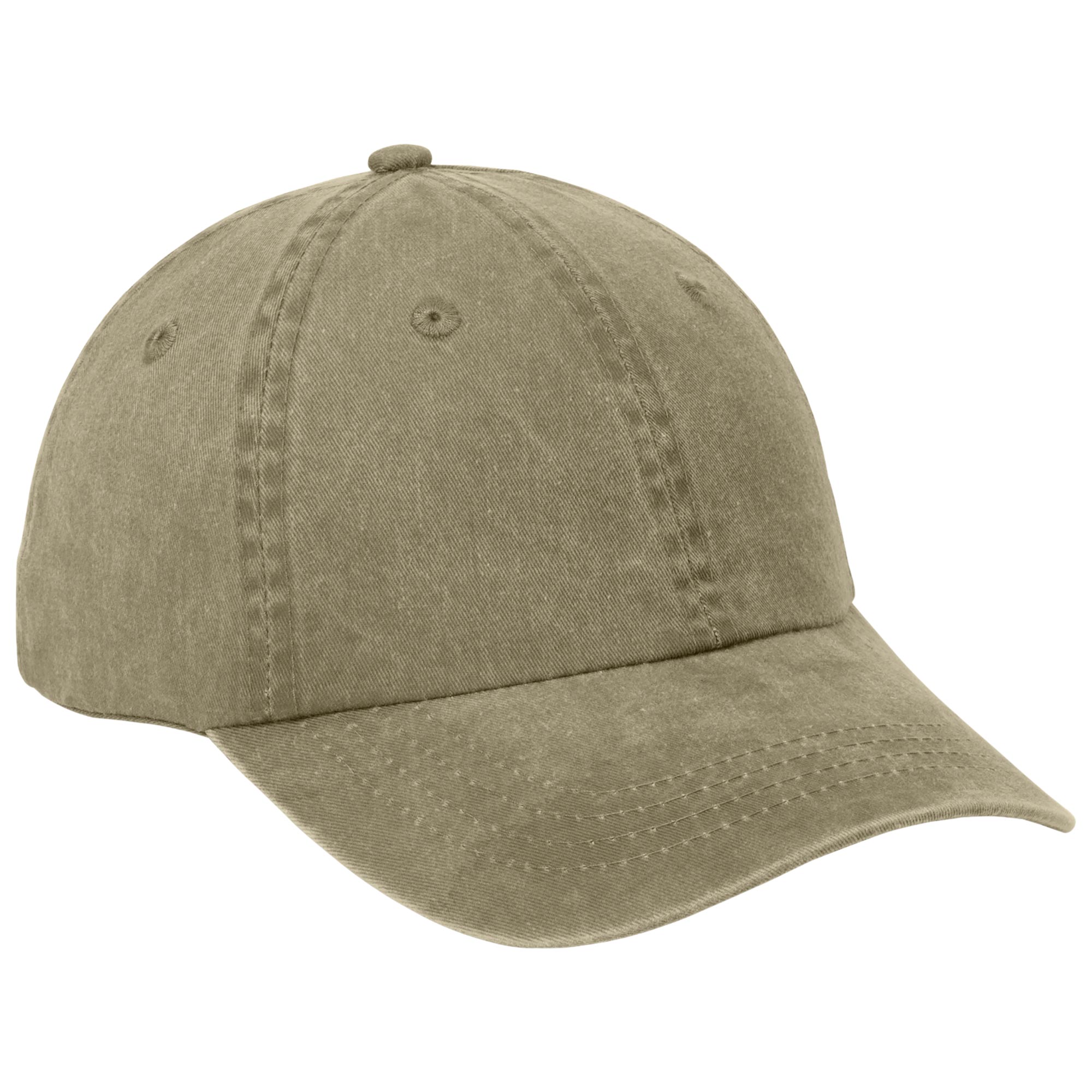 Port & Company CP84 Pigment-Dyed Cap - Khaki | Full Source