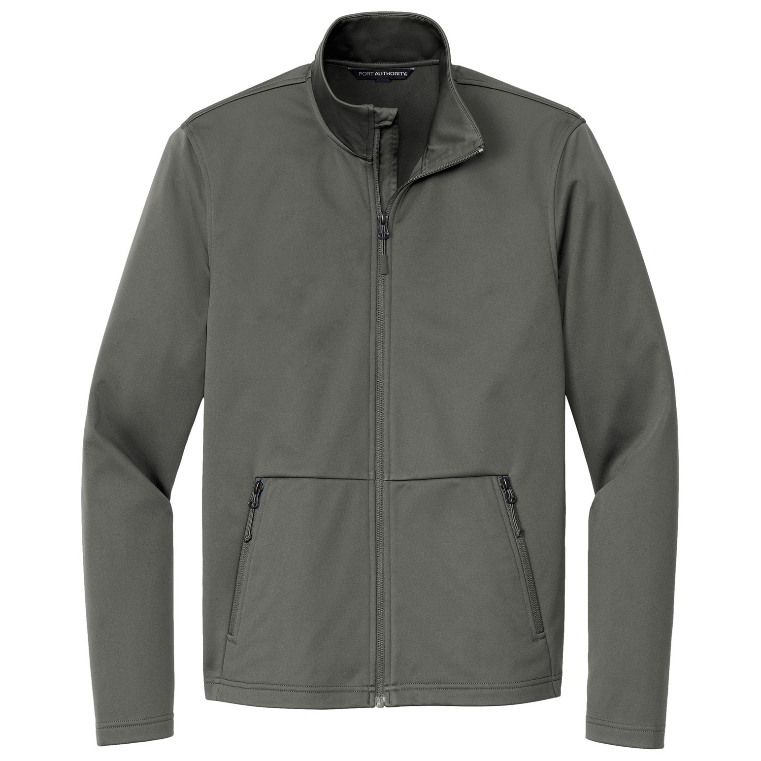 Port Authority J617 Flexshell Jacket - Grey Steel | Full Source