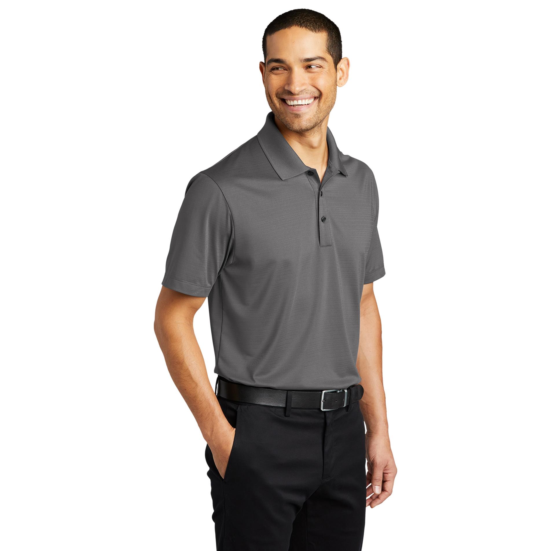 Port Authority K587 Eclipse Stretch Polo - Shadow Grey | Full Source