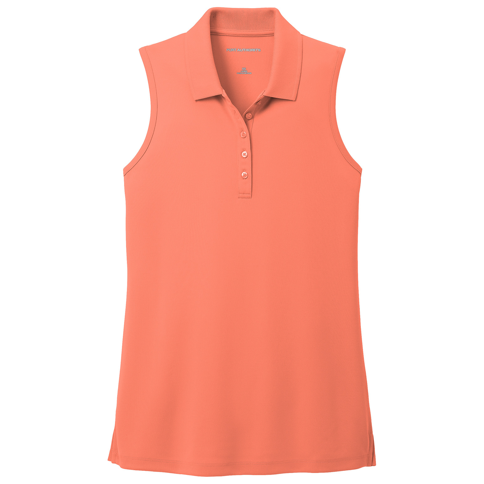 Port Authority LK110SV Ladies Dry Zone UV Micro-Mesh Sleeveless Polo ...