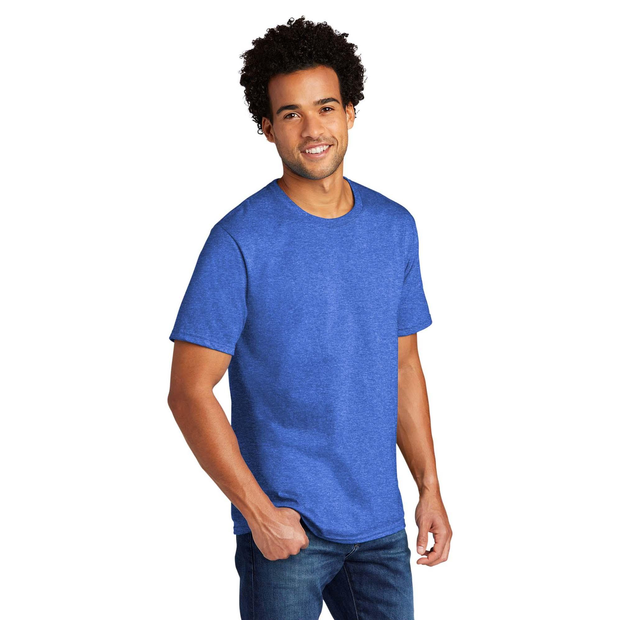 Port & Company PC330 Tri-Blend Tee - Heather Royal | Full Source