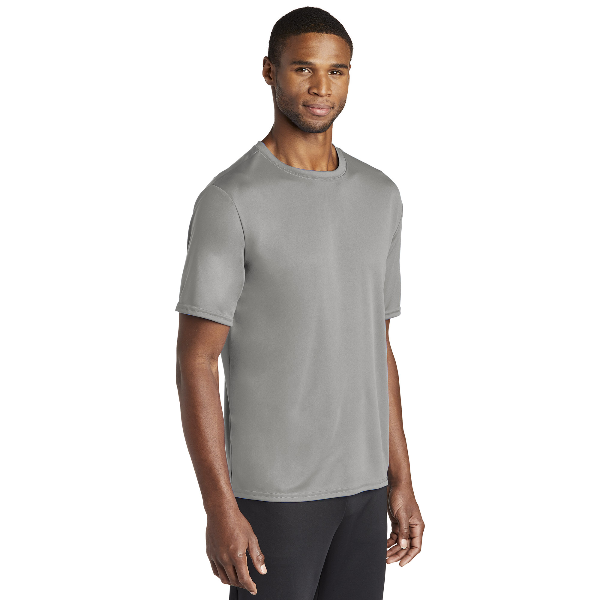 Port & Company PC380 Performance Tee - Grey Concrete | Full Source