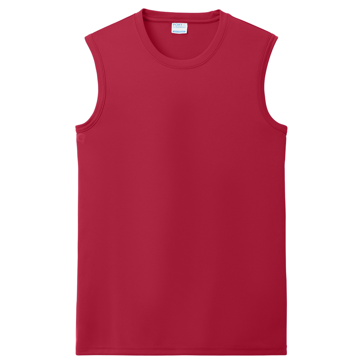 Port & Company PC380SL Performance Sleeveless Tee - Red | Full Source