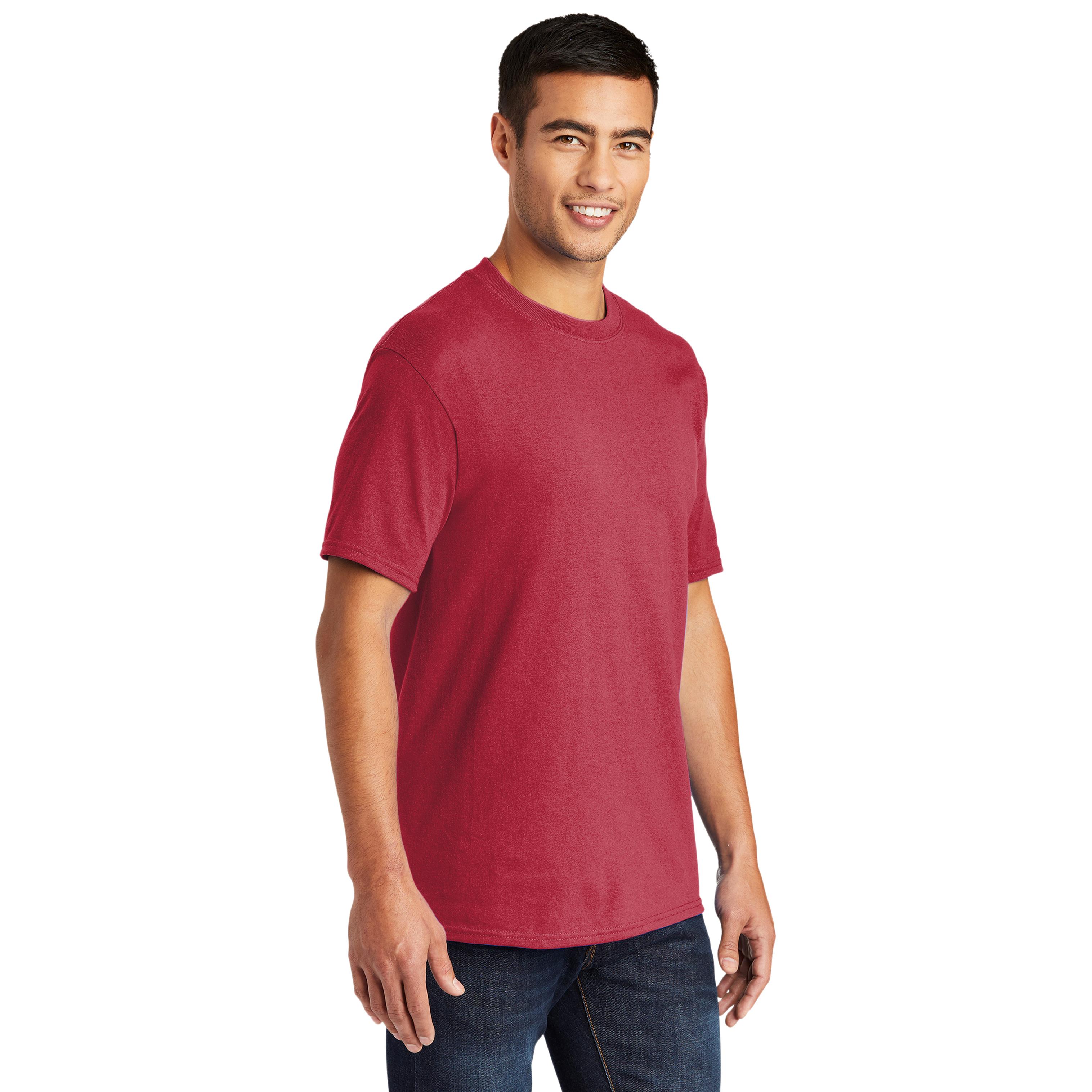 Port & Company PC55 Core Blend Tee - Red | Full Source