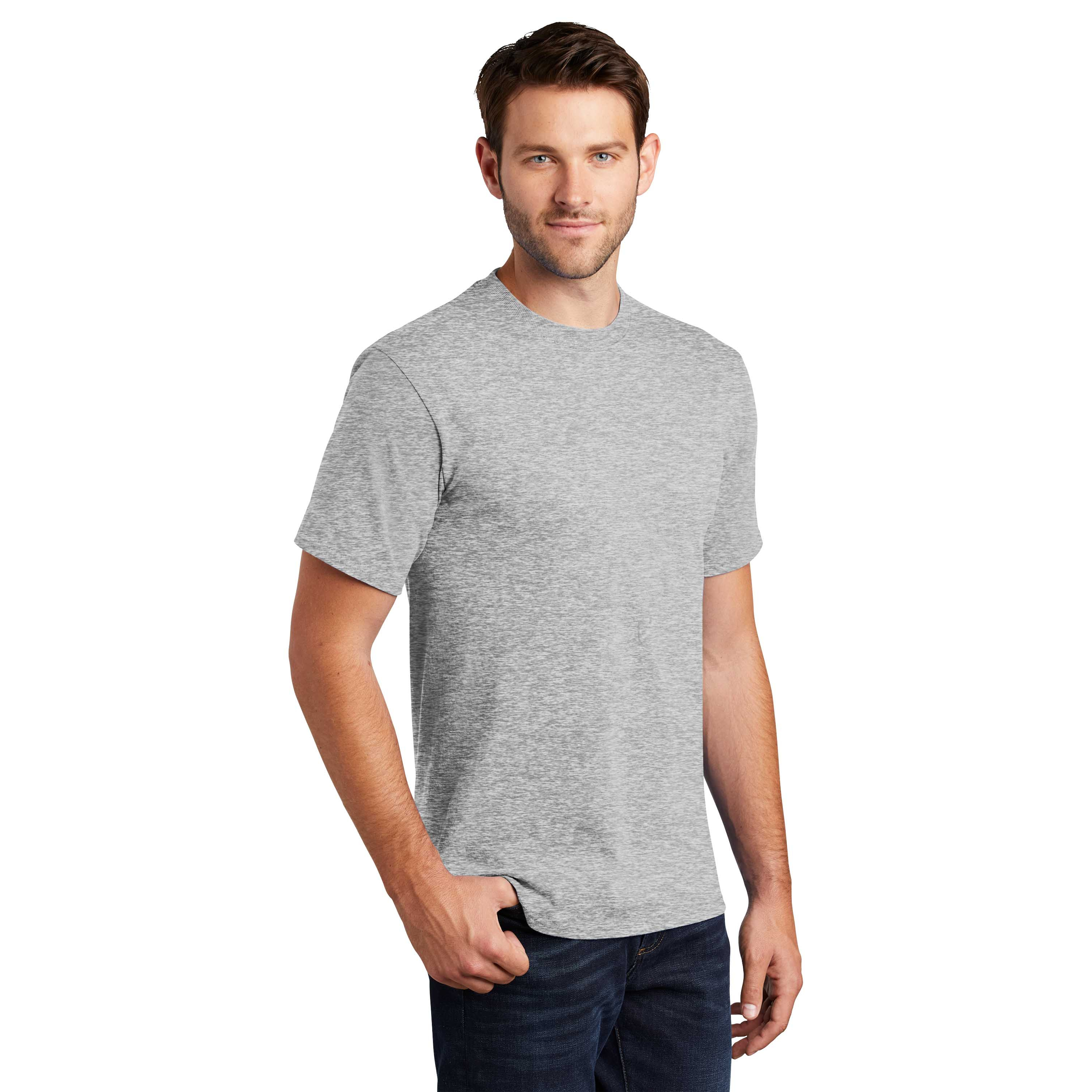 Port & Company PC61 Essential T-Shirt - Ash | Full Source