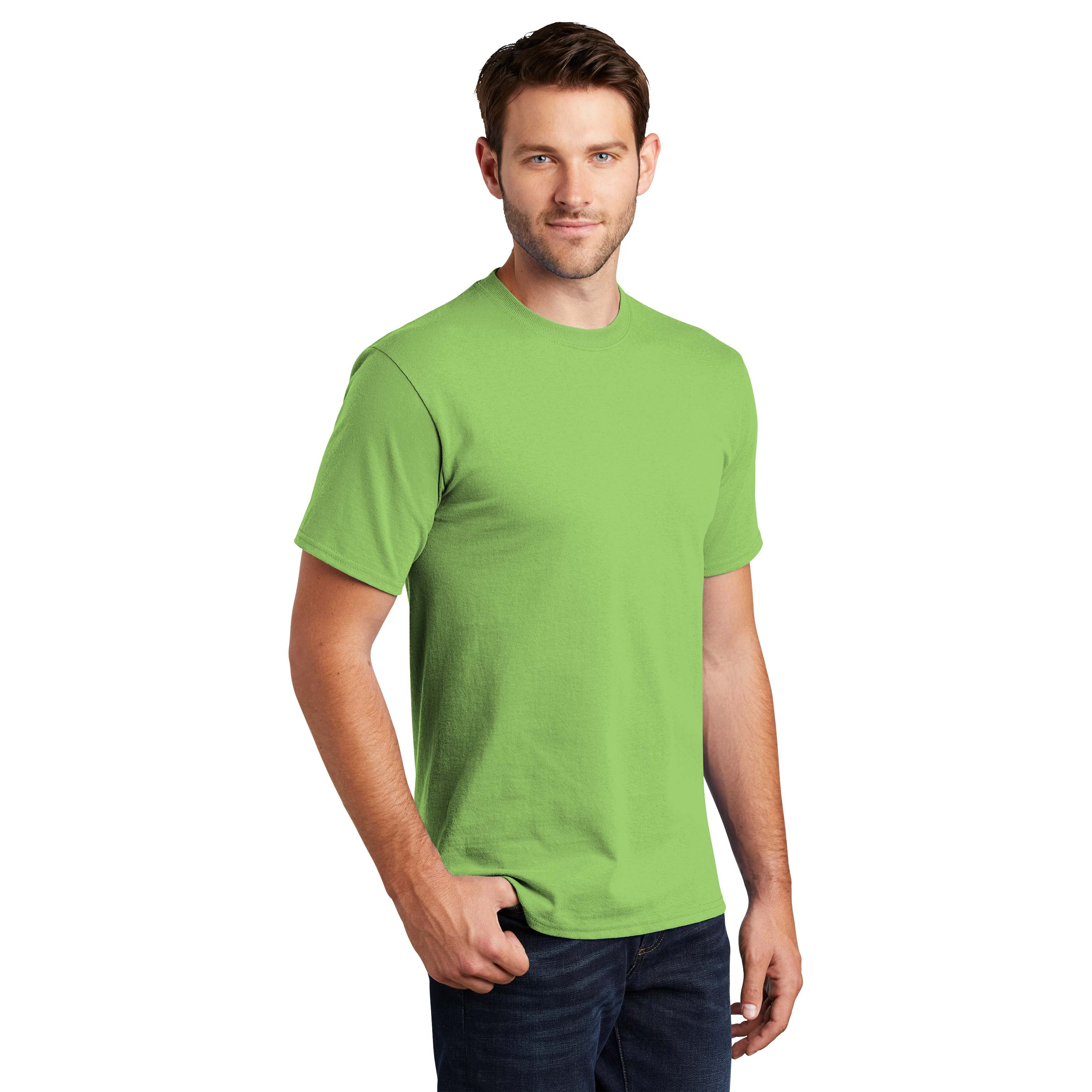Port & Company PC61 Essential T-Shirt - Lime | Full Source
