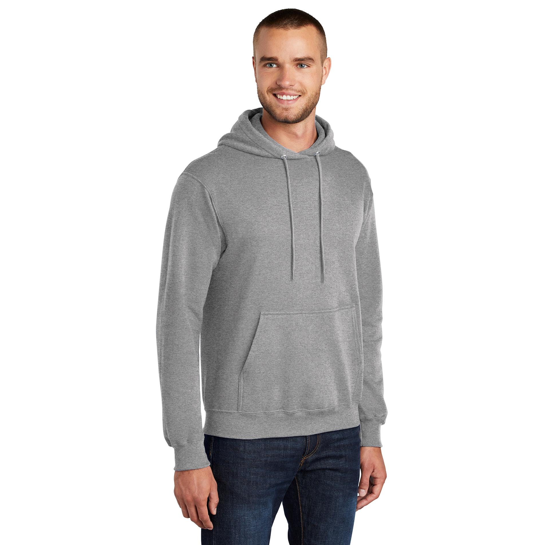 Port & Company PC78H Core Fleece Pullover Hooded Sweatshirt - Athletic ...