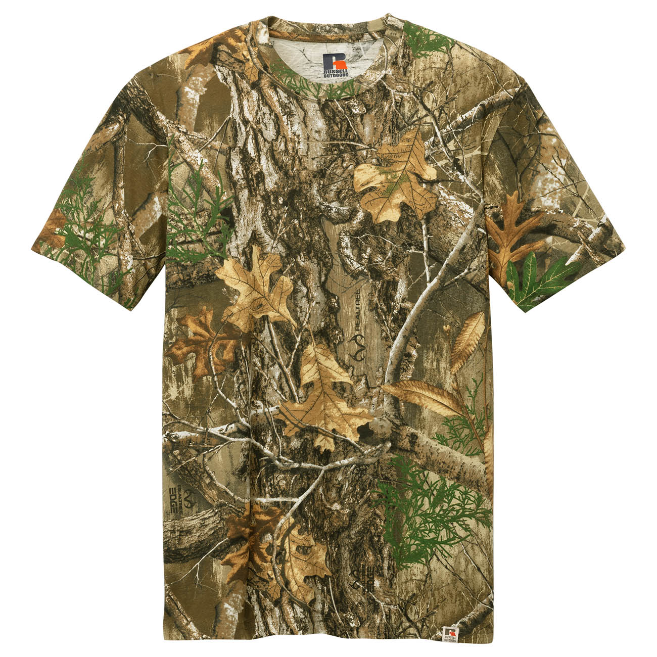 Russell Outdoors RU100 Realtree Tee - Realtree Edge | Full Source