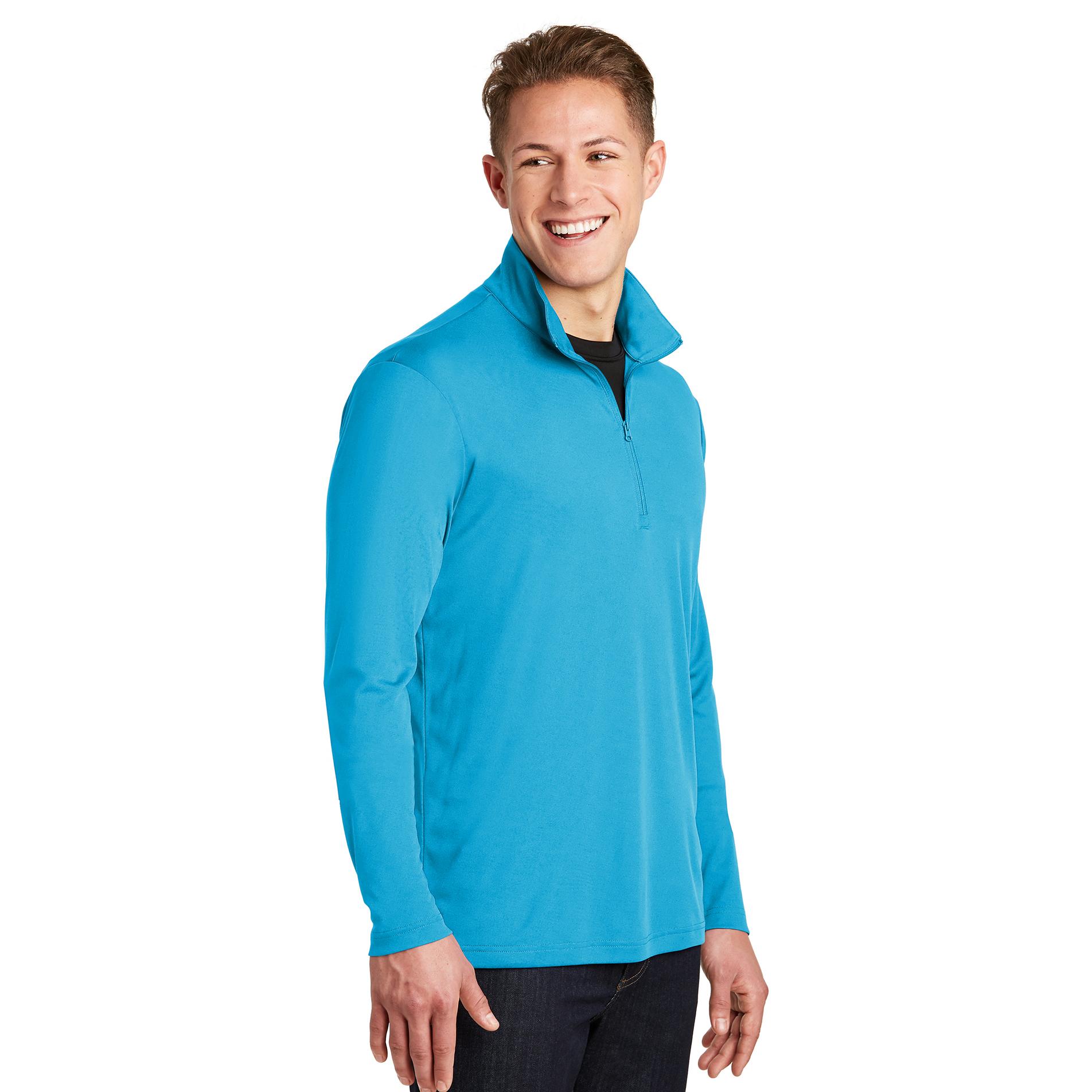 Sport-Tek ST357 PosiCharge Competitor 1/4-Zip Pullover- Atomic Blue ...