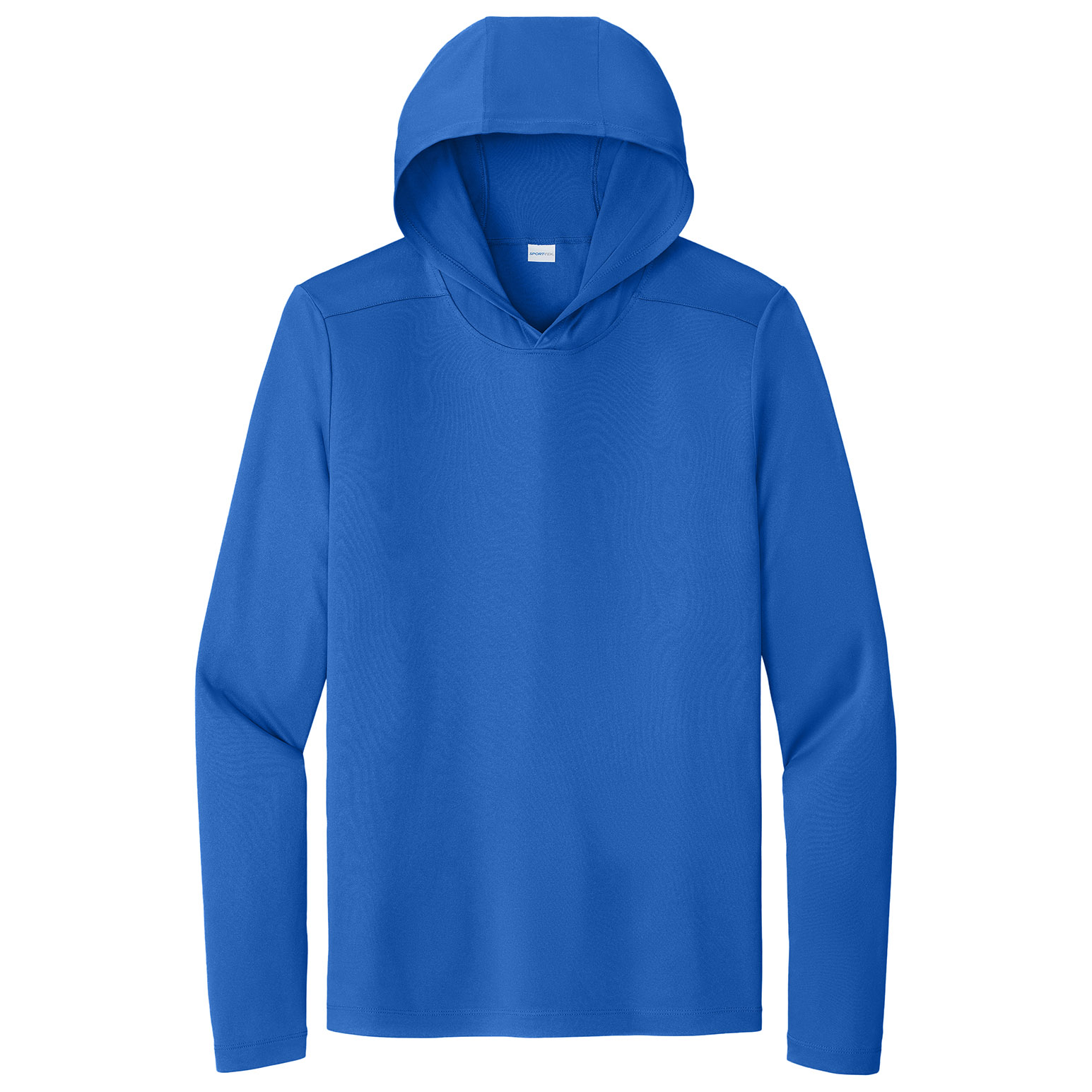 Sport-Tek ST420LSH Posi-UV Pro Long Sleeve Hoodie - True Royal | Full ...