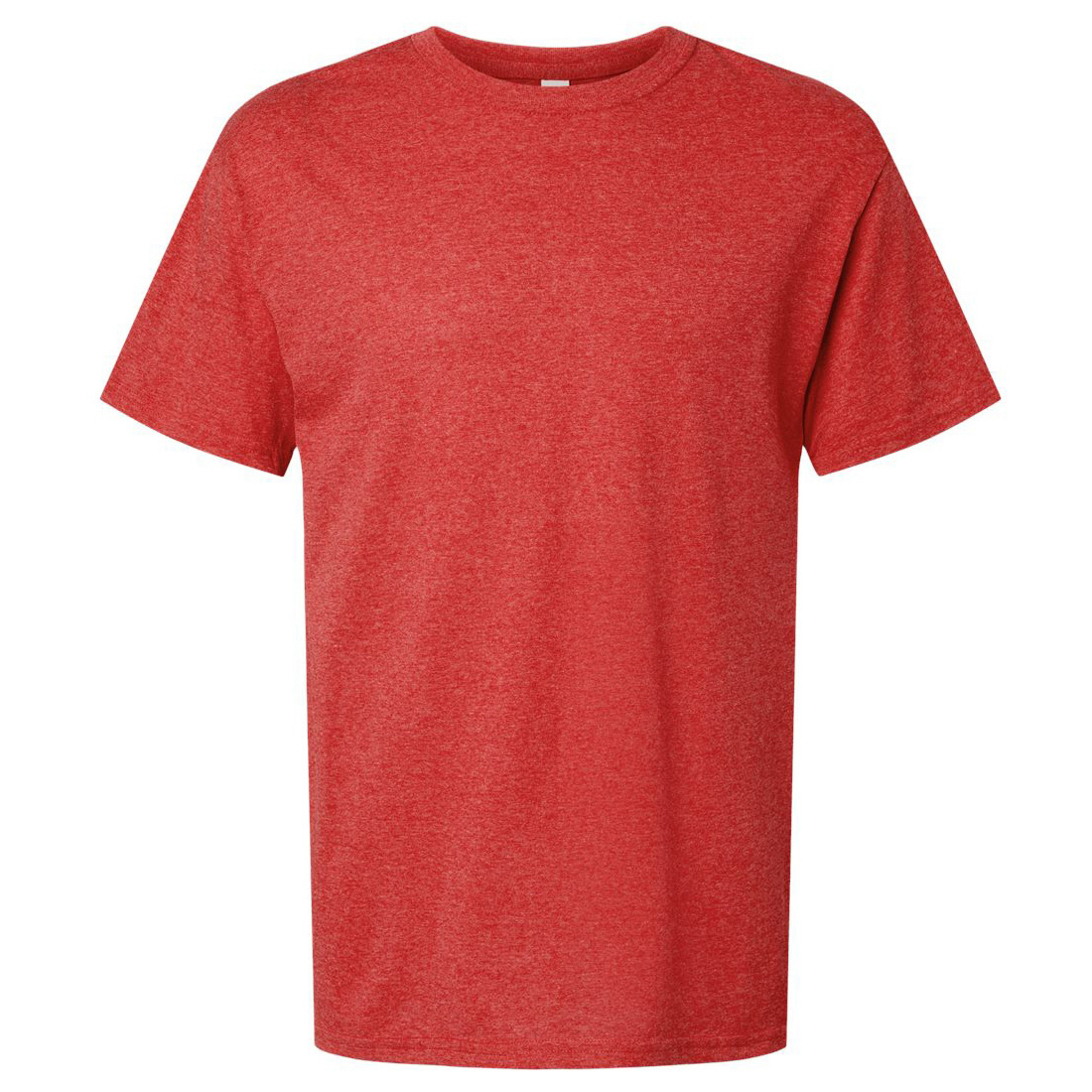 M&O 4800 Gold Soft Touch T-Shirt - Heather Red | FullSource.com