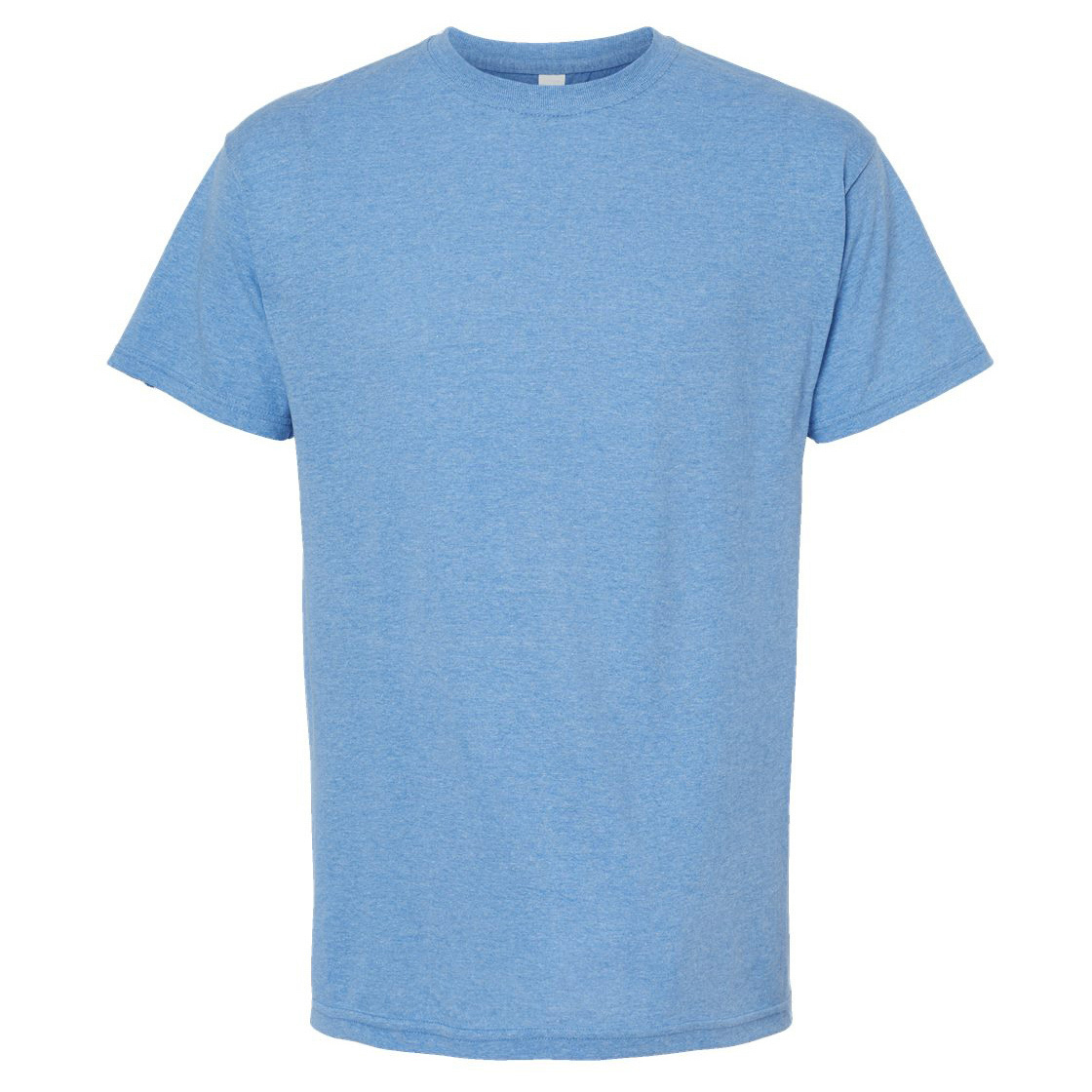 M&O 4800 Gold Soft Touch T-Shirt - Light Blue Heather | Full Source