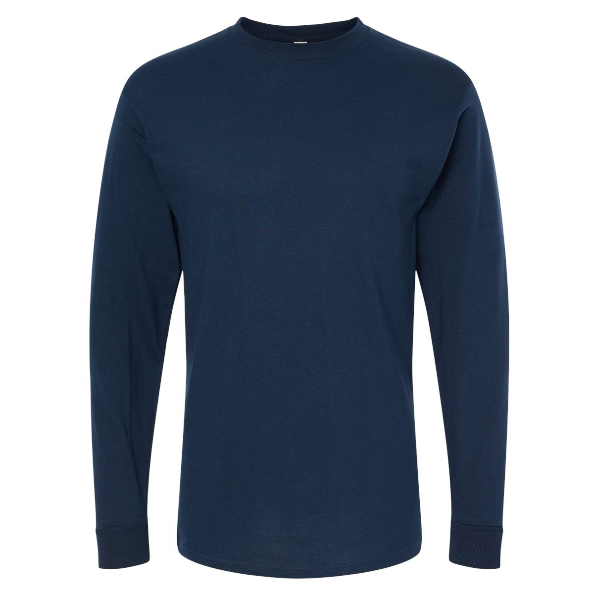 M&O 4820 Gold Soft Touch Long Sleeve T-Shirt - Deep Navy | Full Source