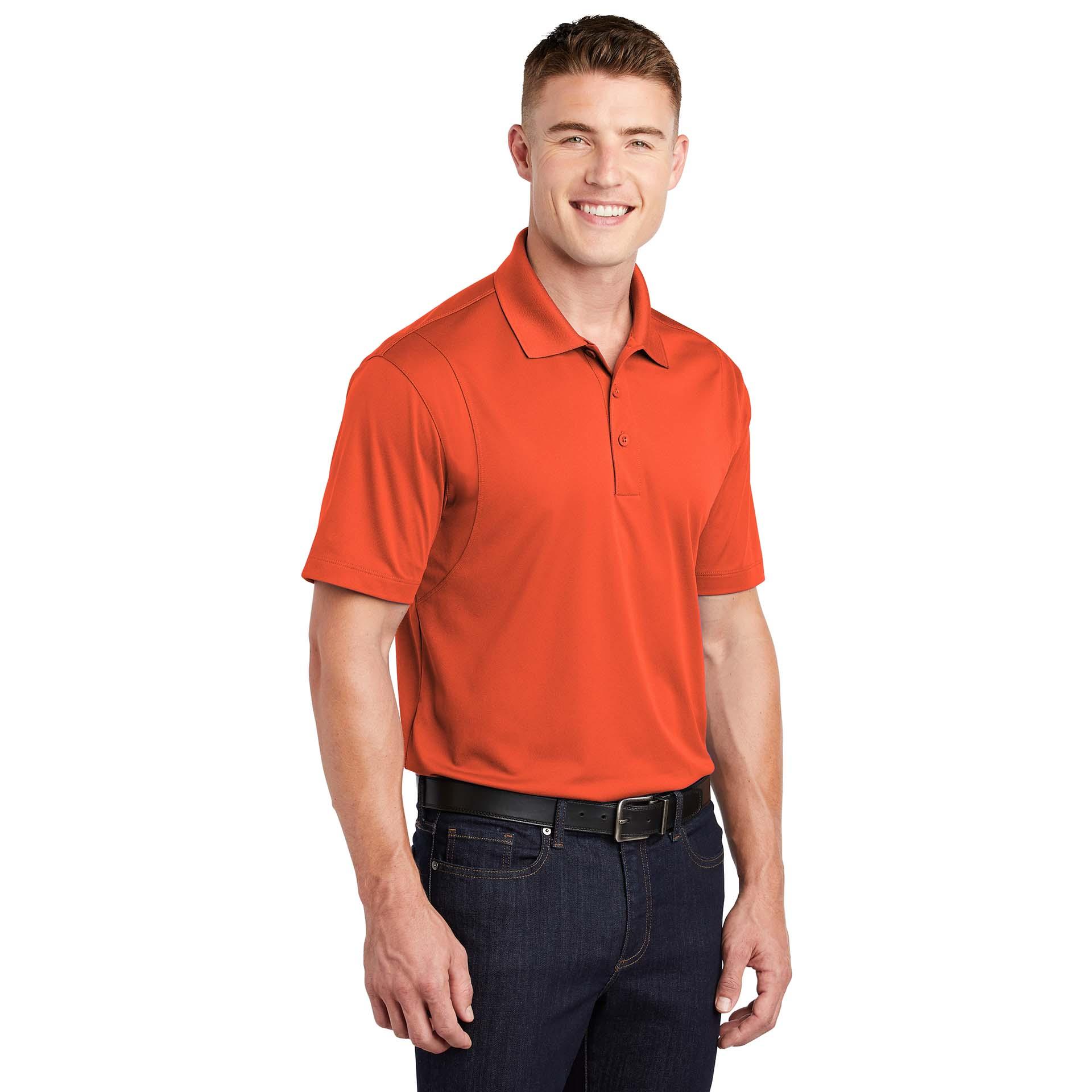 Sport-Tek ST650 Micropique Sport-Wick Polo - Deep Orange | Full Source
