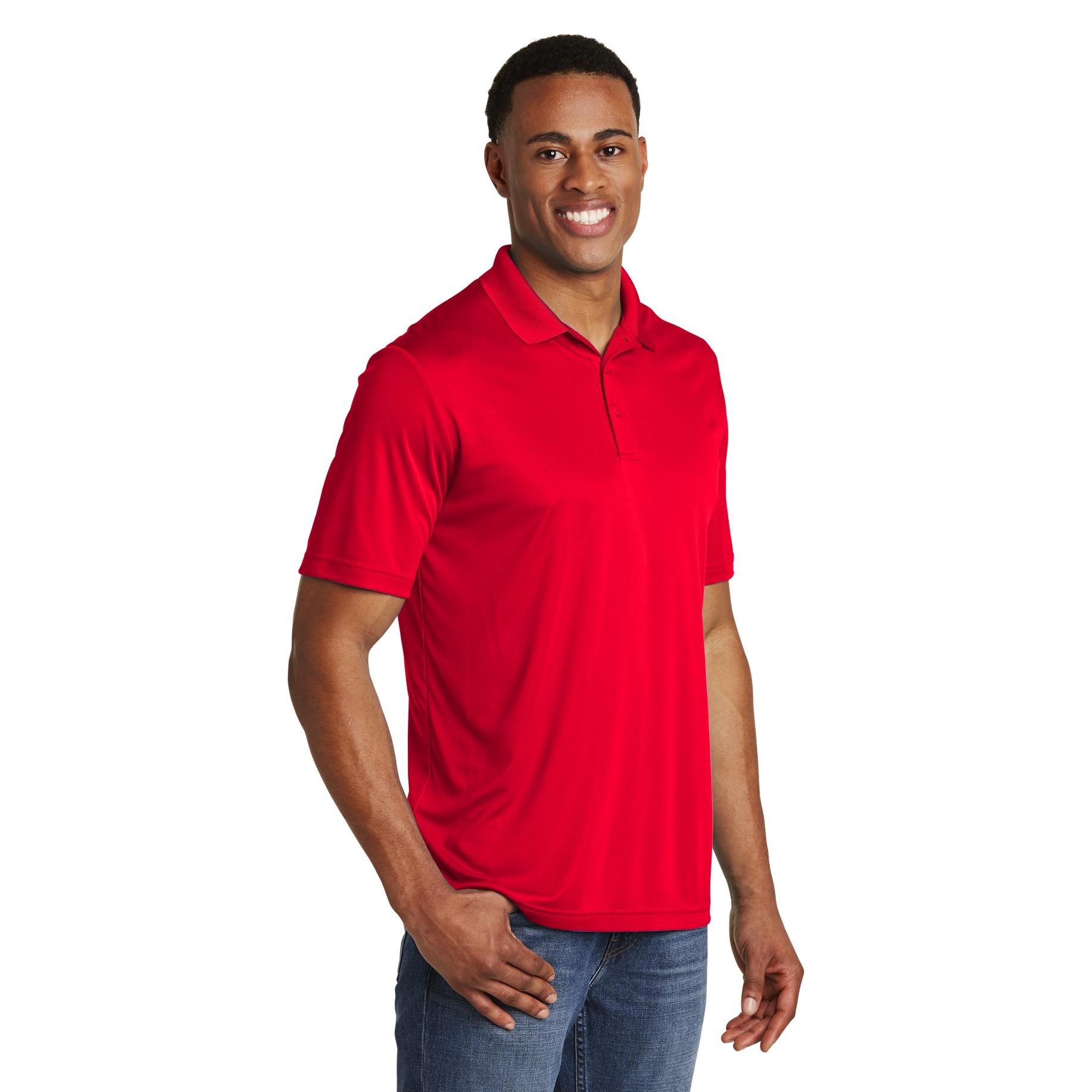Sport-Tek ST550 PosiCharge Competitor Polo - True Red | Full Source