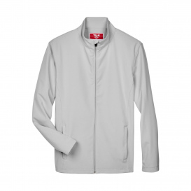 Team 365 TT80 Men's Leader Soft Shell Jacket - Sport Silver | Full Source
