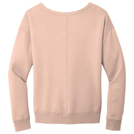Port & Company LPC098V Ladies Beach Wash Garment-Dyed V-Neck Sweatshirt ...
