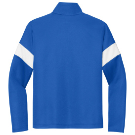 Sport-Tek YST800 Youth Travel Full-Zip Jacket - True Royal/White | Full ...