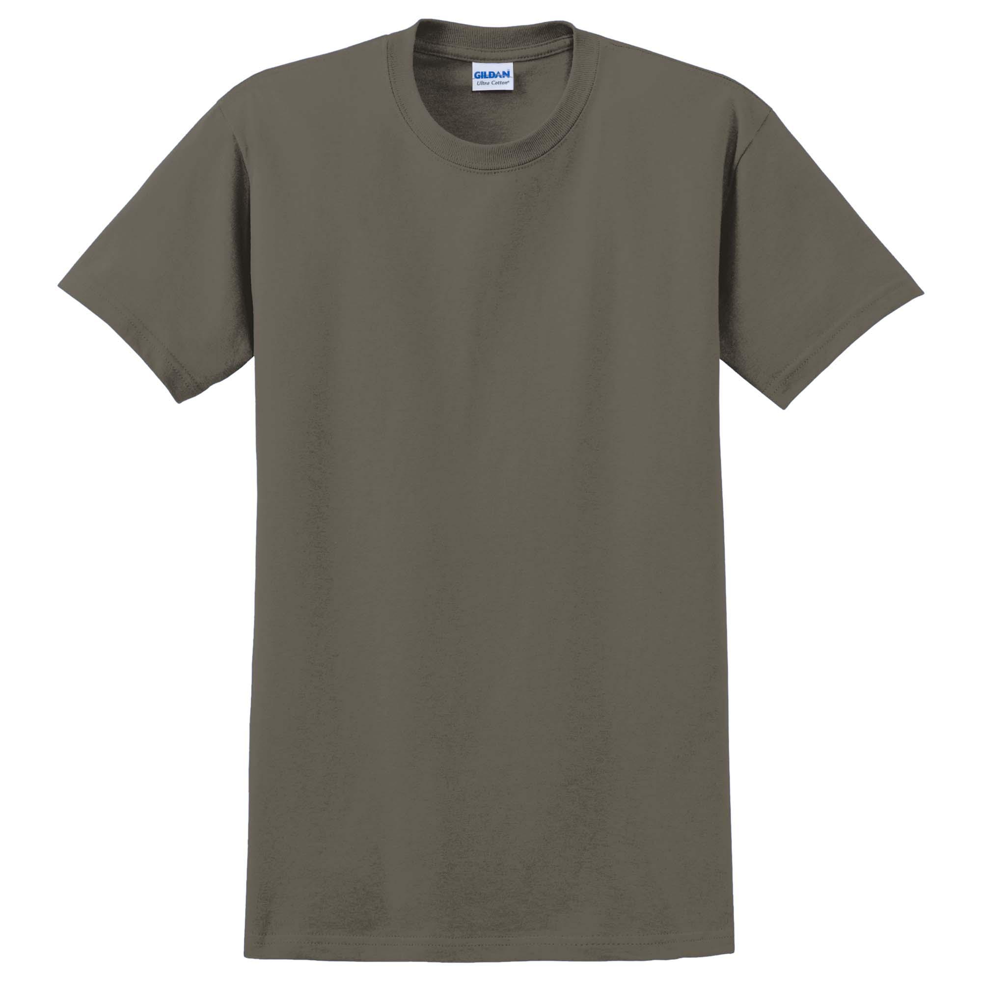 Gildan 2000 Ultra Cotton 100% US Cotton T-Shirt - Prairie Dust | Full ...