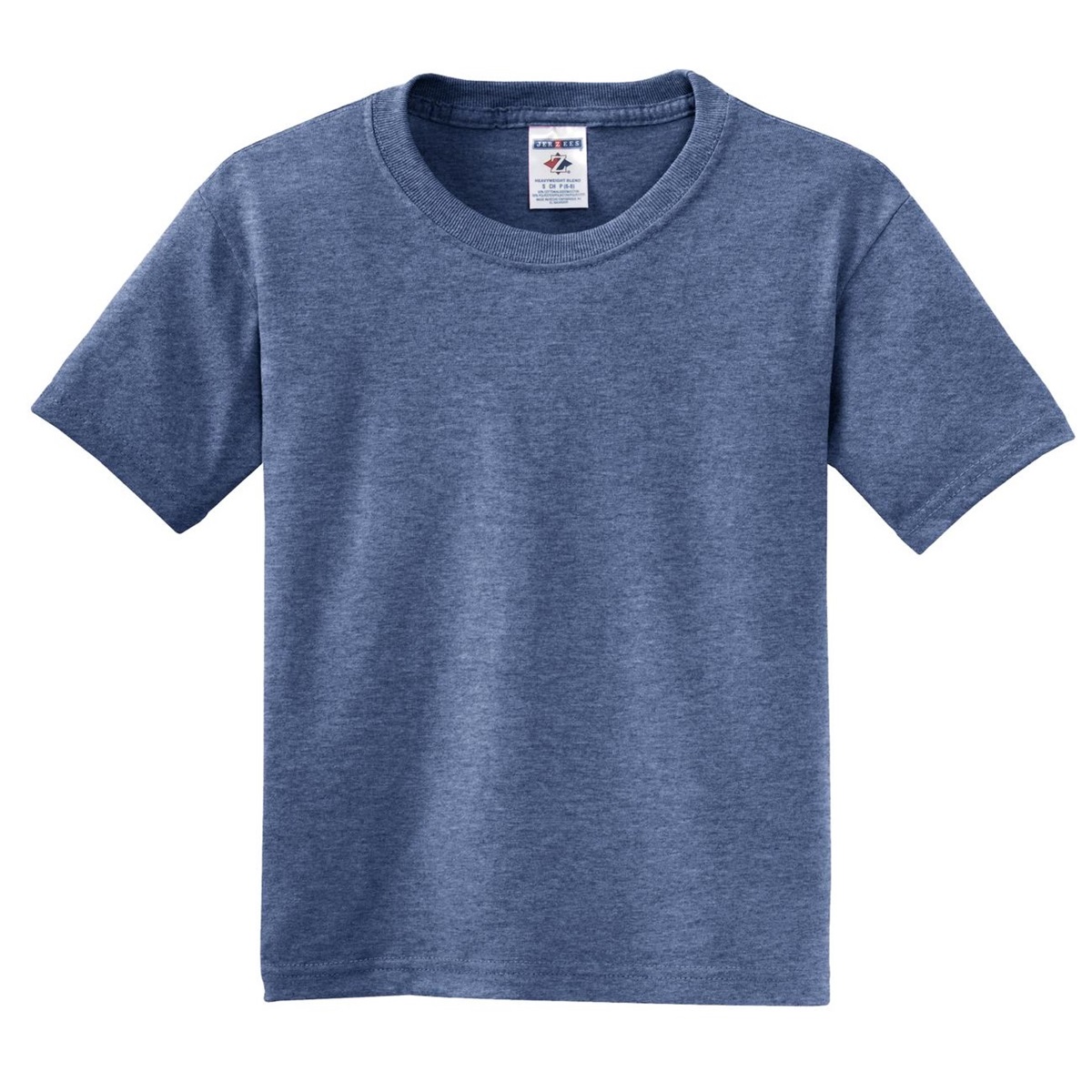 Jerzees 29B Youth Heavyweight Blend 50/50 Cotton/Poly T-Shirt - Vintage ...