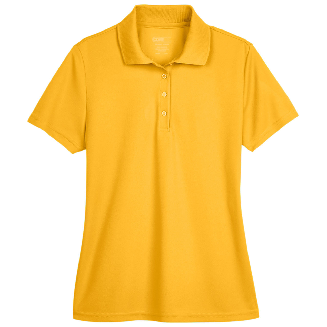 Core 365 78181 Ladies Origin Performance Pique Polo - Campus Gold ...