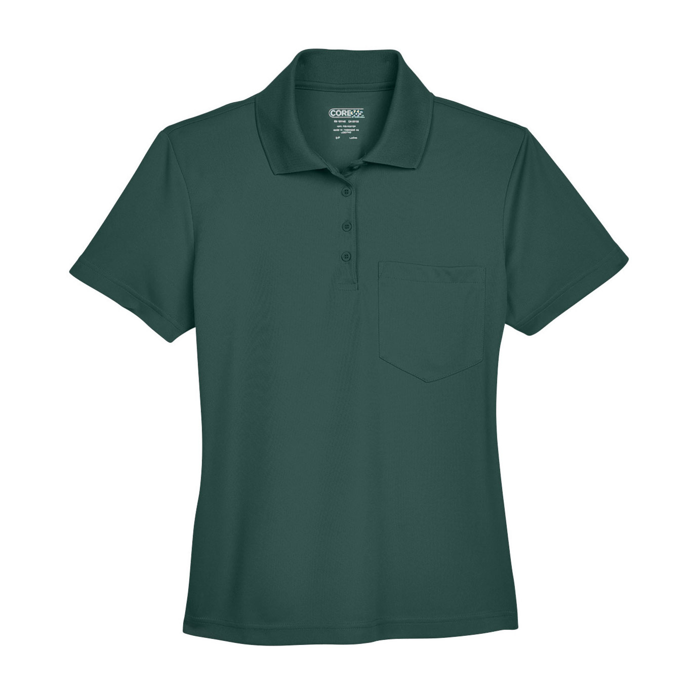 Core 365 78181P Ladies Origin Performance Pique Polo with Pocket ...