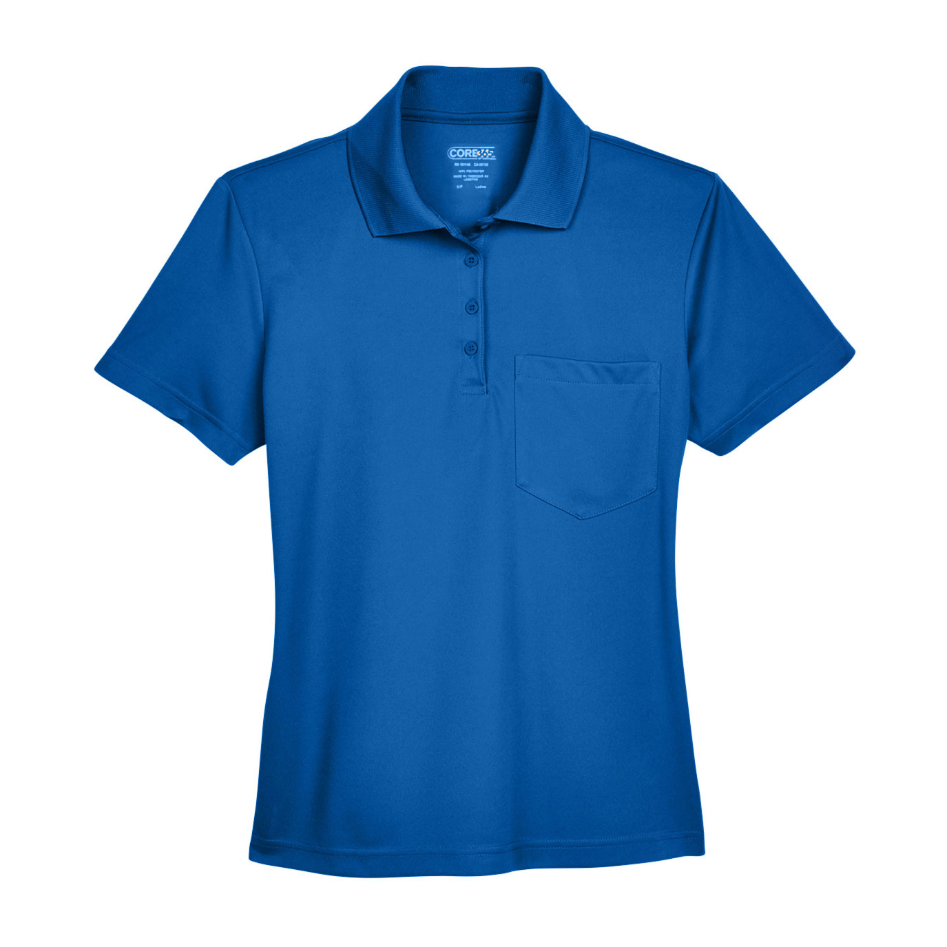 Core 365 78181P Ladies Origin Performance Pique Polo with Pocket - True ...