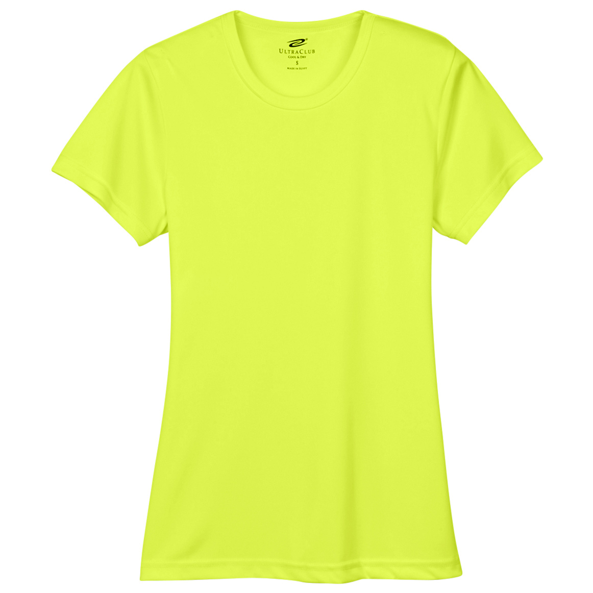 UltraClub 8420L Ladies Cool & Dry Performance Interlock T-Shirt ...