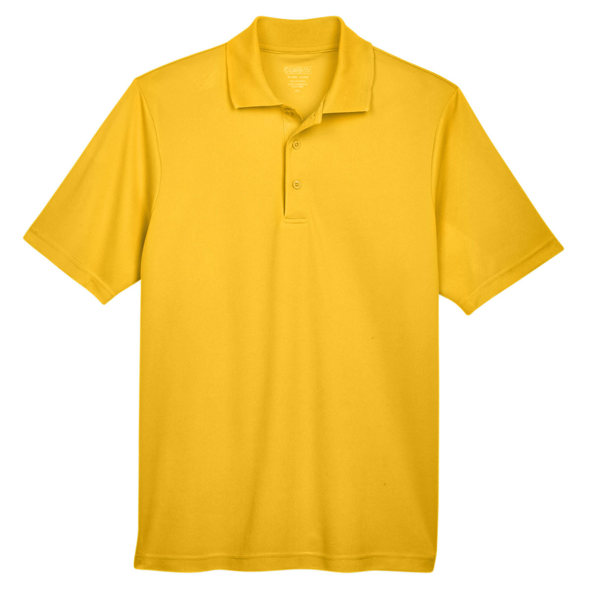 Core 365 88181 Men's Origin Performance Pique Polo - Campus Gold | Full ...