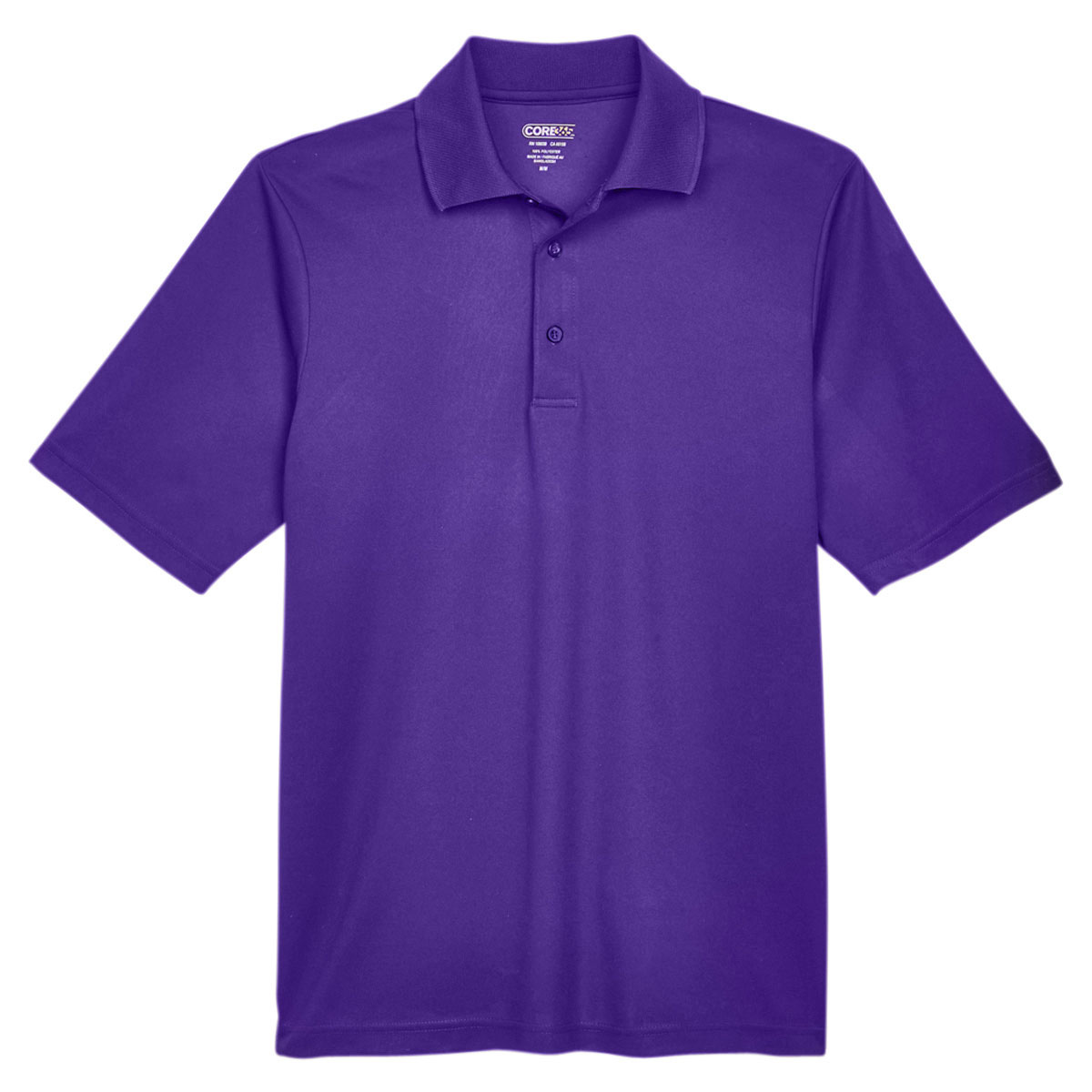 Core 365 88181 Men's Origin Performance Pique Polo - Campus Purple ...