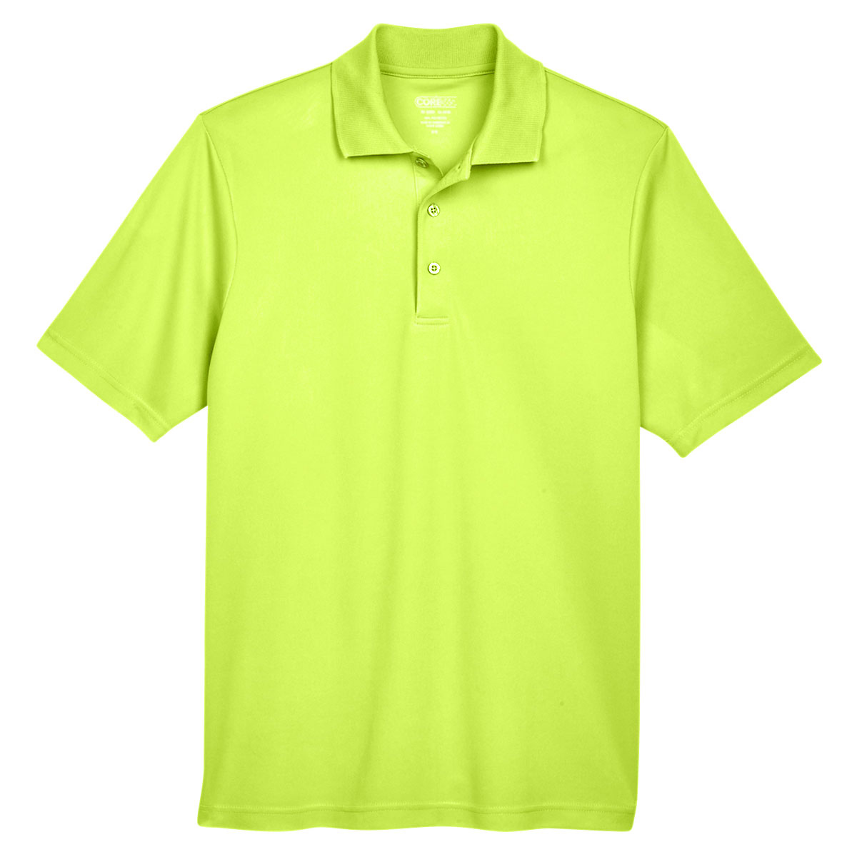 Core 365 88181 Men's Origin Performance Pique Polo - Safety Yellow ...