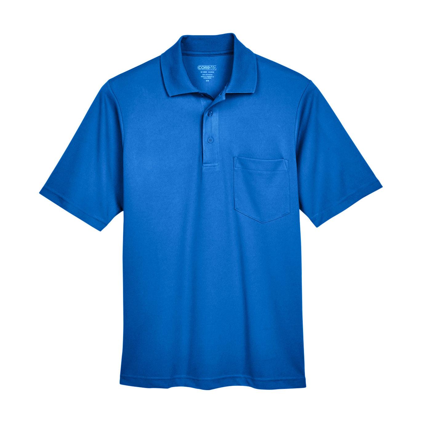 Core 365 88181P Men's Origin Performance Pique Polo with Pocket - True ...