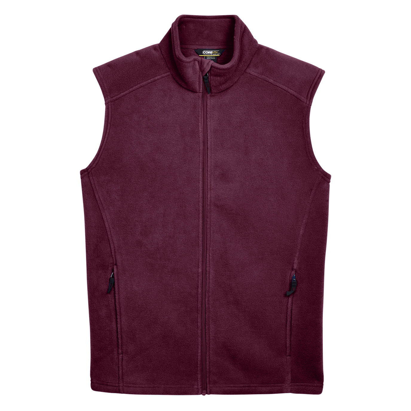 Core 365 88191 Men's Journey Fleece Vest - Burgundy | Full Source