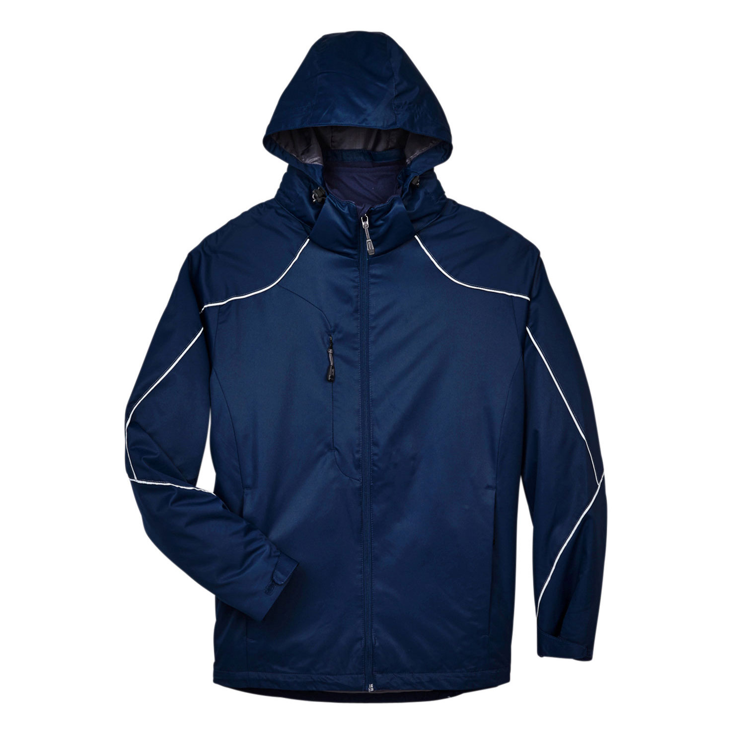 North End 88196 Men's Angle 3-in-1 Jacket with Bonded Fleece Liner ...