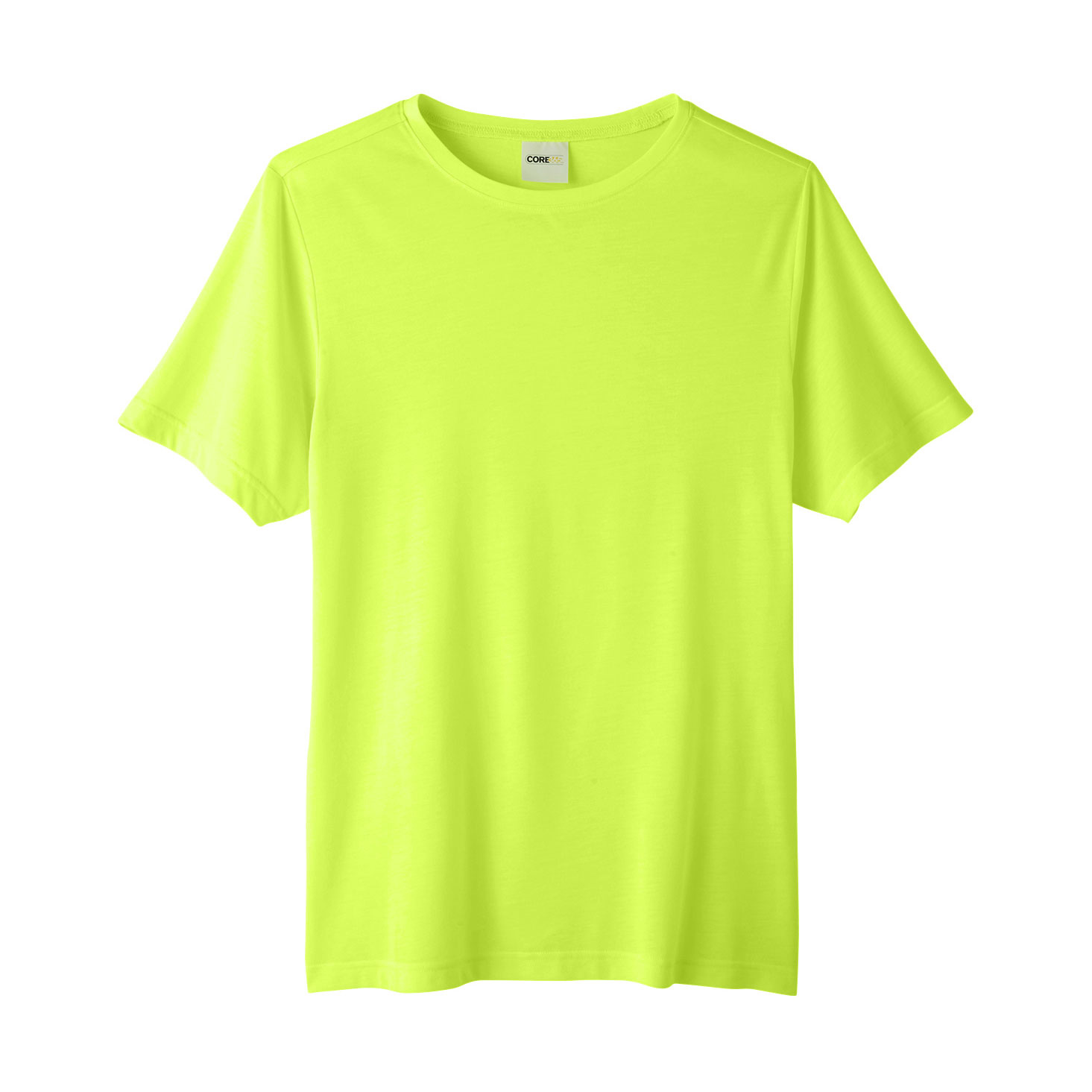Core 365 CE111 Adult Fusion ChromaSoft Performance T-Shirt - Safety ...