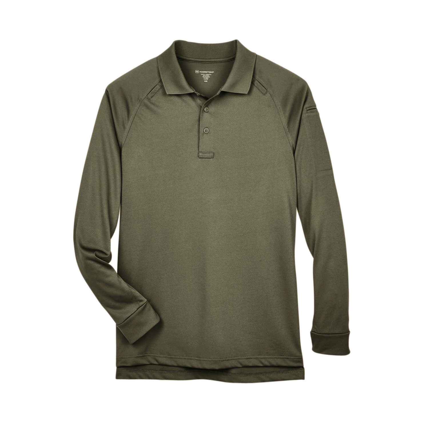 Harriton M211L Mens Advantage Snag Protection Plus Long-Sleeve Tactical ...