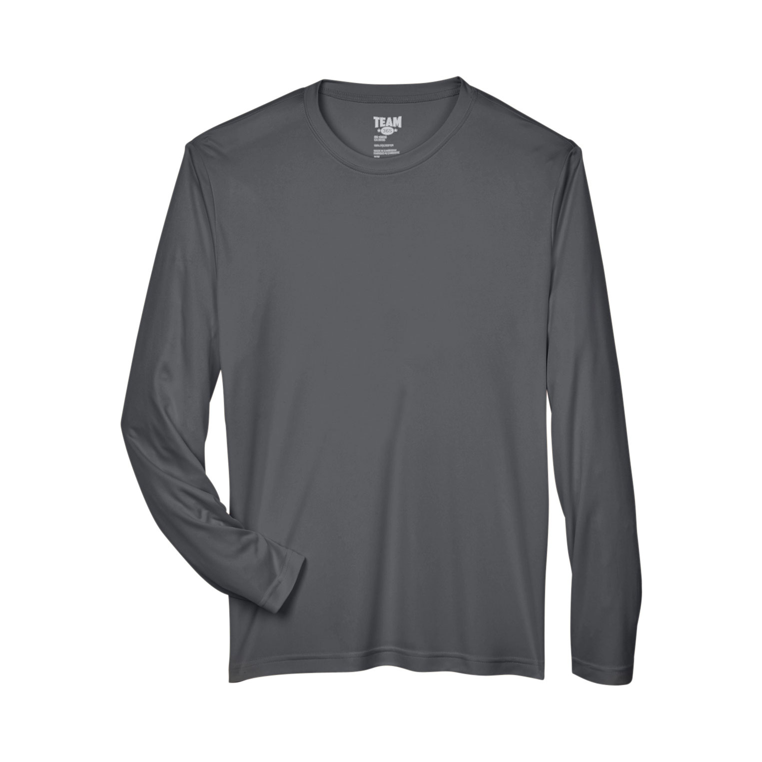 Team 365 TT11L Men's Zone Performance Long Sleeve T-Shirt -Sport ...