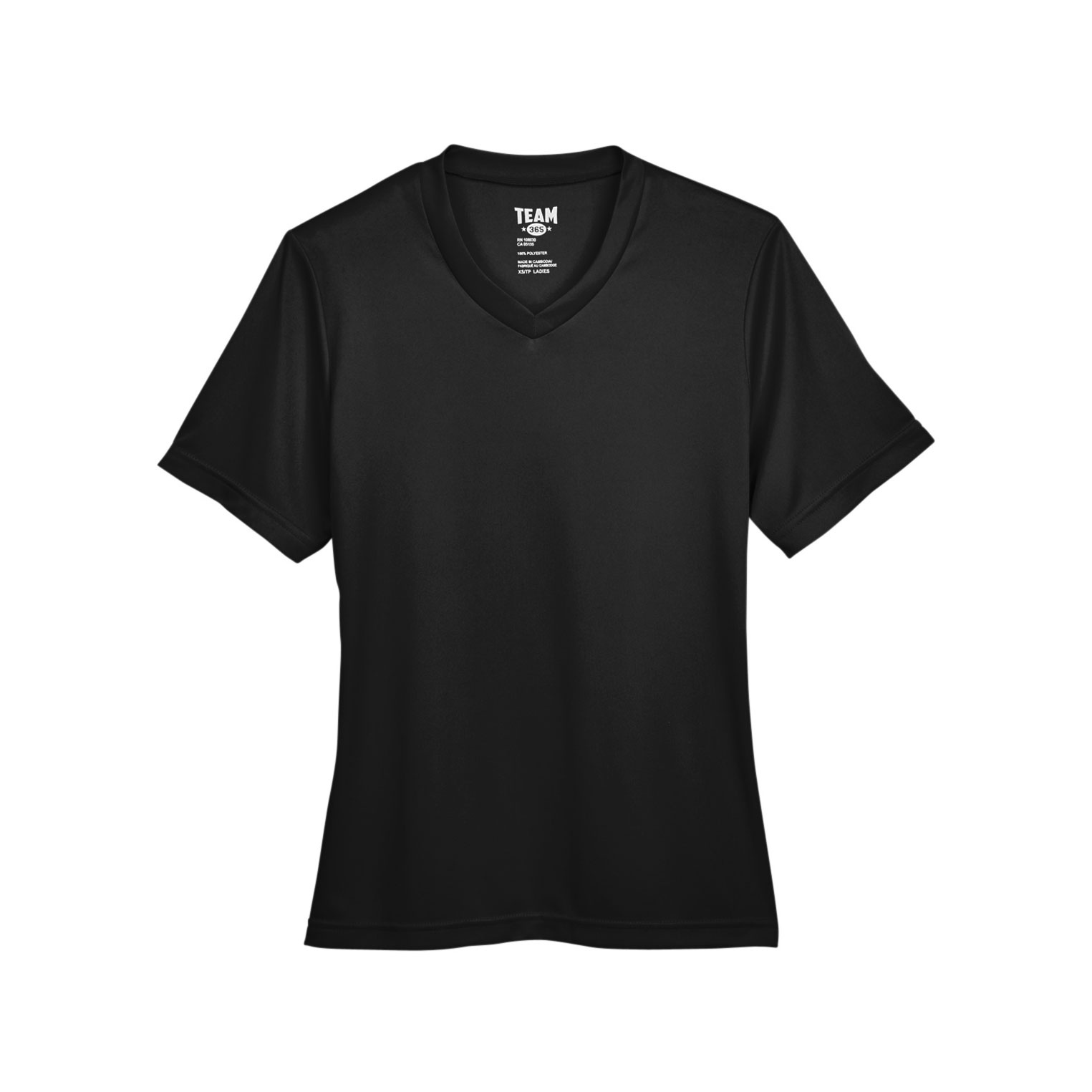 Team 365 TT11W Ladies Zone Performance T-Shirt - Black | Full Source