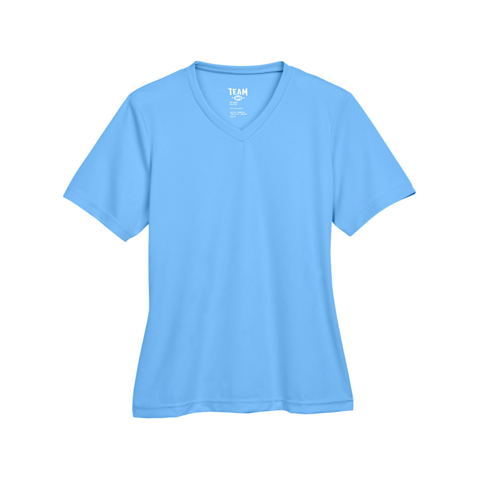 Team 365 TT11W Ladies Zone Performance T-Shirt - Sport Light Blue ...