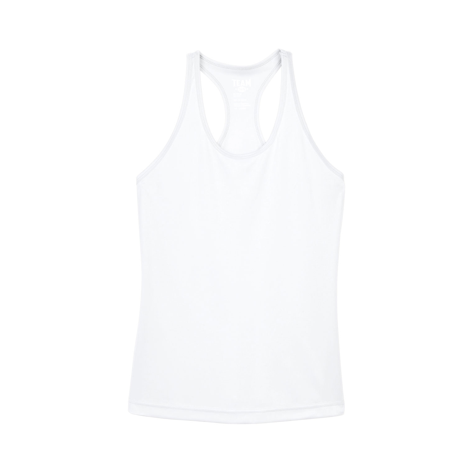 Team 365 TT11WRC Ladies Zone Performance Racerback Tank - White | Full ...