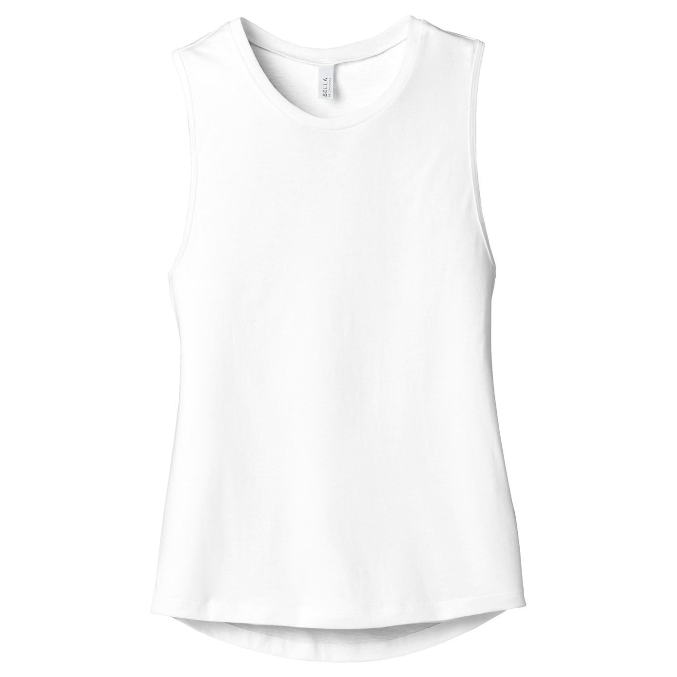 Bella + Canvas BC6003 Women's Jersey Muscle Tank - White | Full Source