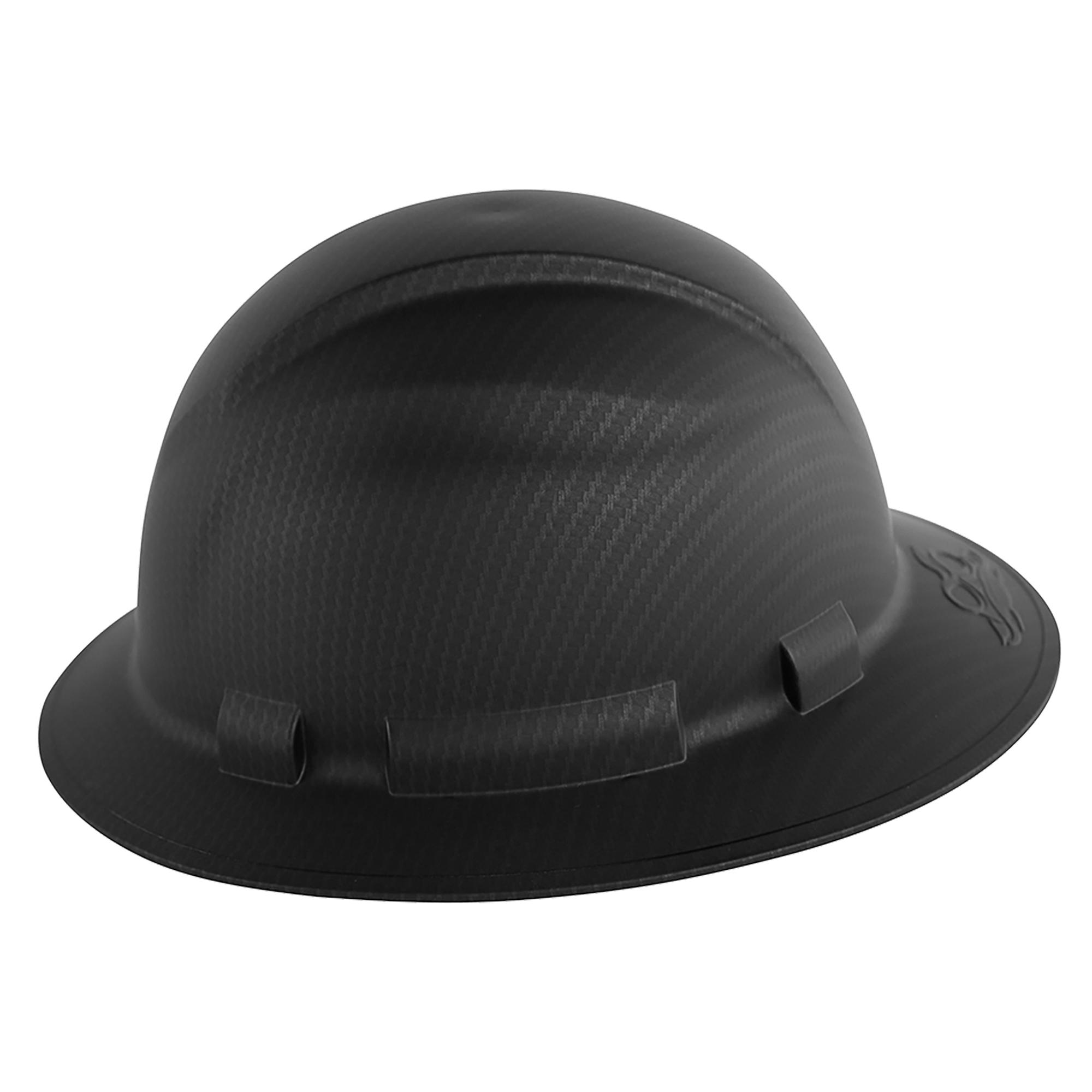 Bullhead Safety HH-F1 Full Brim Hard Hat - 6-Point Ratchet Suspension ...